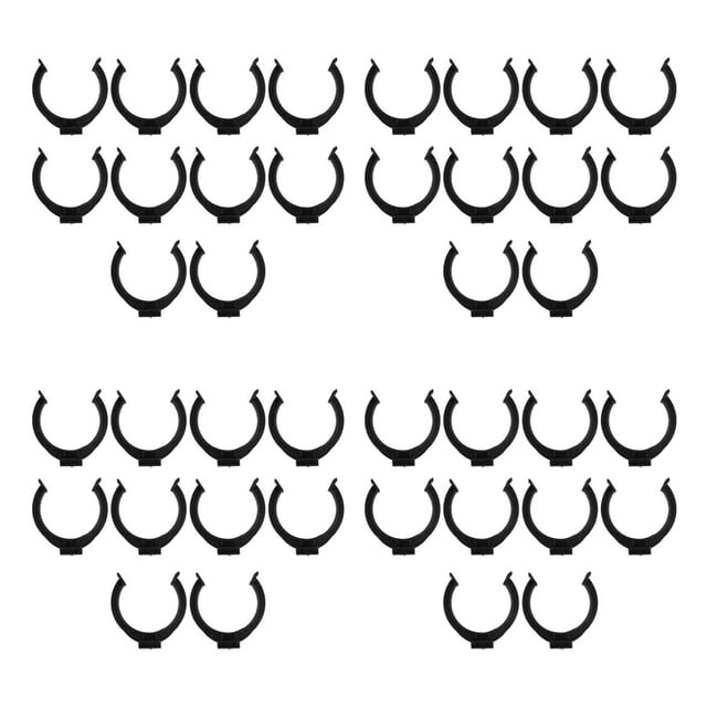 Raindrops 40 pcs Plastic Toe Kick Clips Cabinet Levelers Legs Kitchen ...