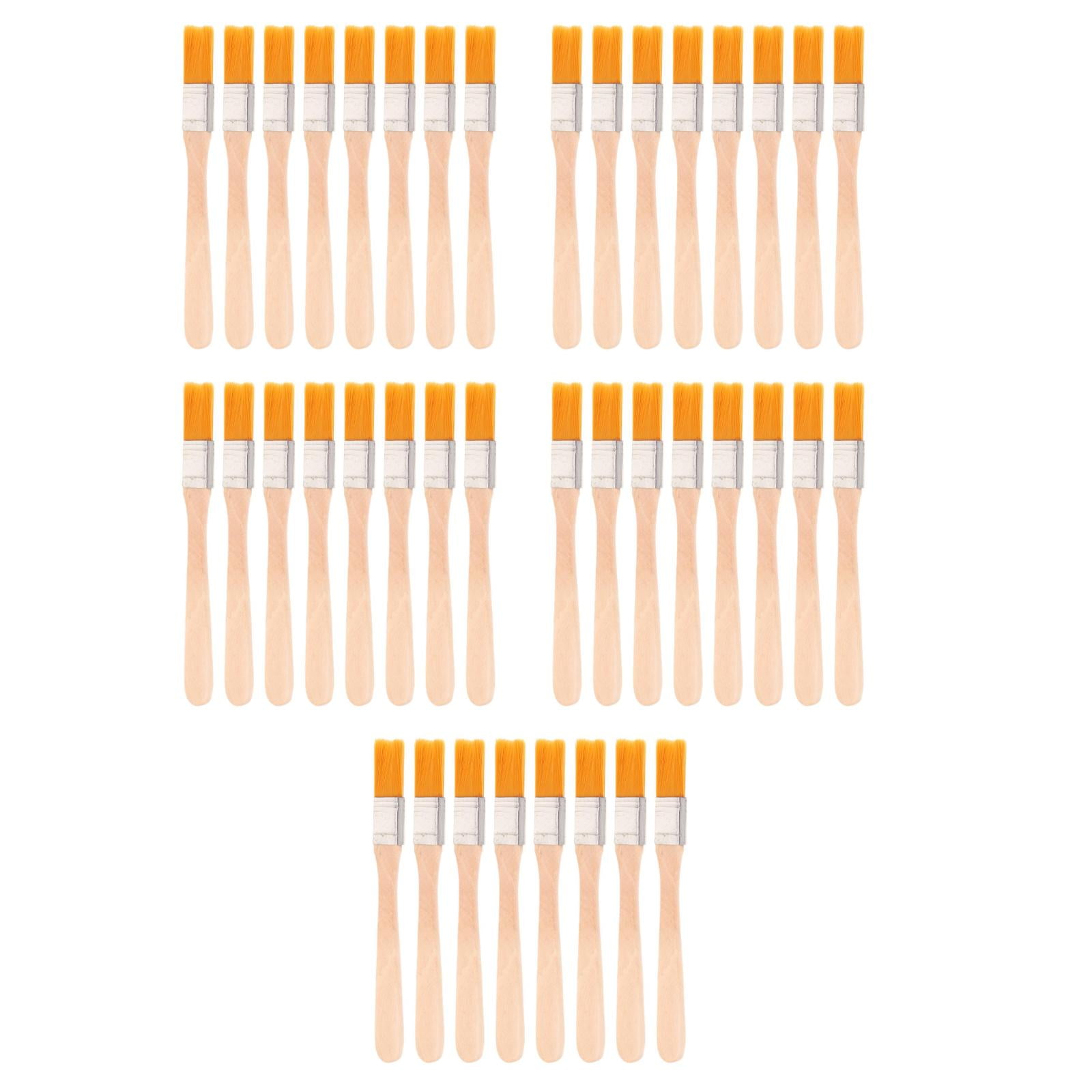 Raindrops 40 pcs Small Paint Brush for Walls Trim Painting Tool Paint ...