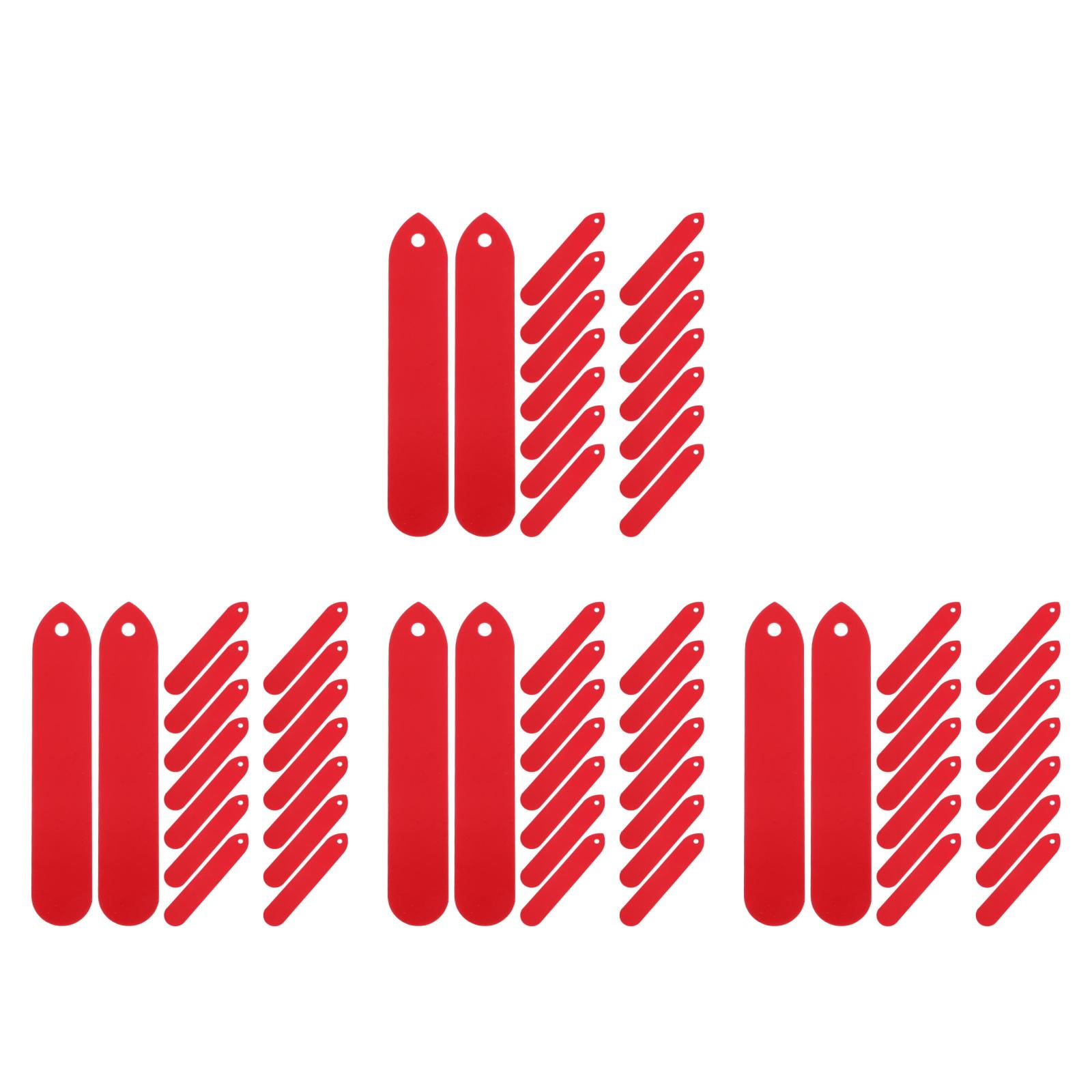 Raindrops 400 Pcs Punched Plastic Garden Plant Labels Waterproof ...