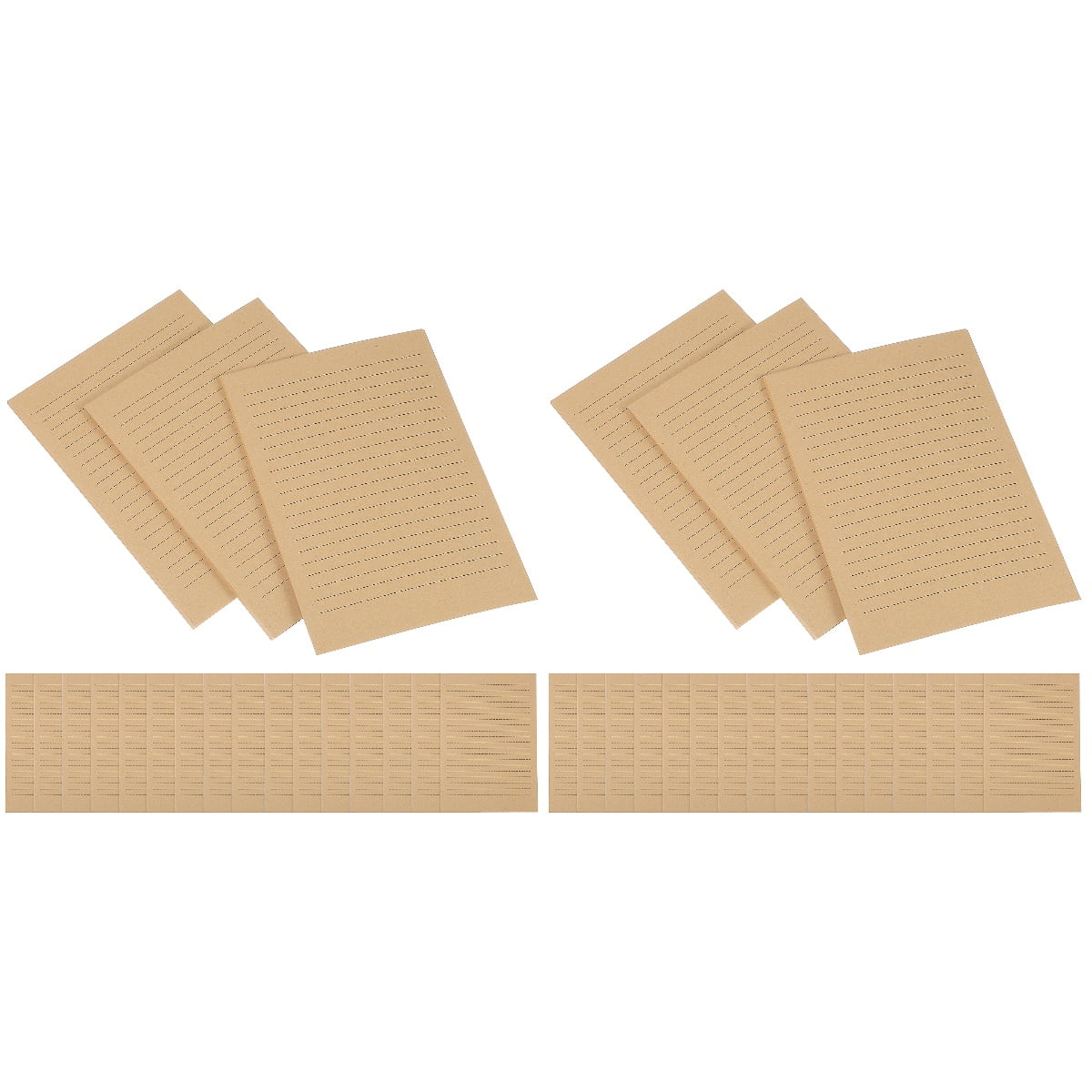 Raindrops 400 Sheets Lined Writing Papers Vintage Letter Papers ...