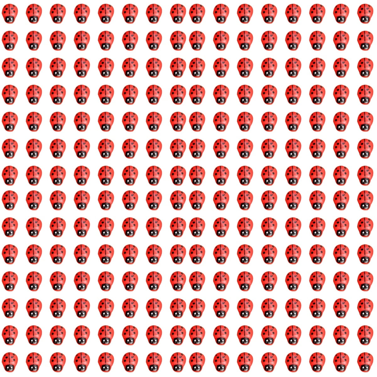 Raindrops 400 pcs Artificial Insect Vivid Simulated Ladybird Decor ...