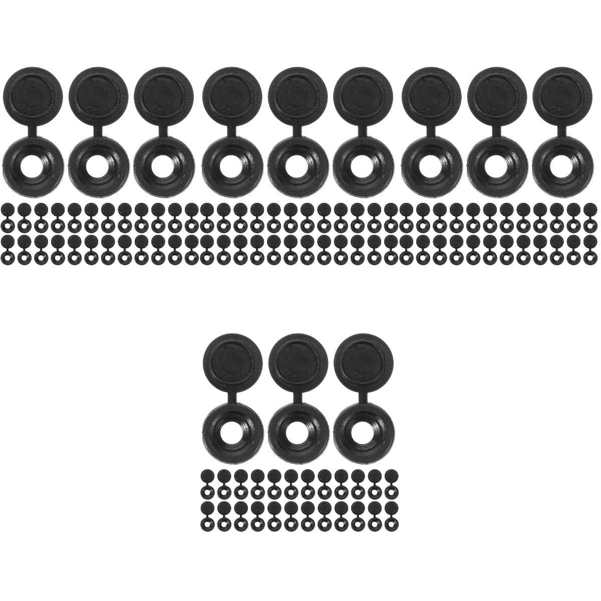 Raindrops 400 pcs Screw Cover Decorative Screw Cap Decorative Screw ...