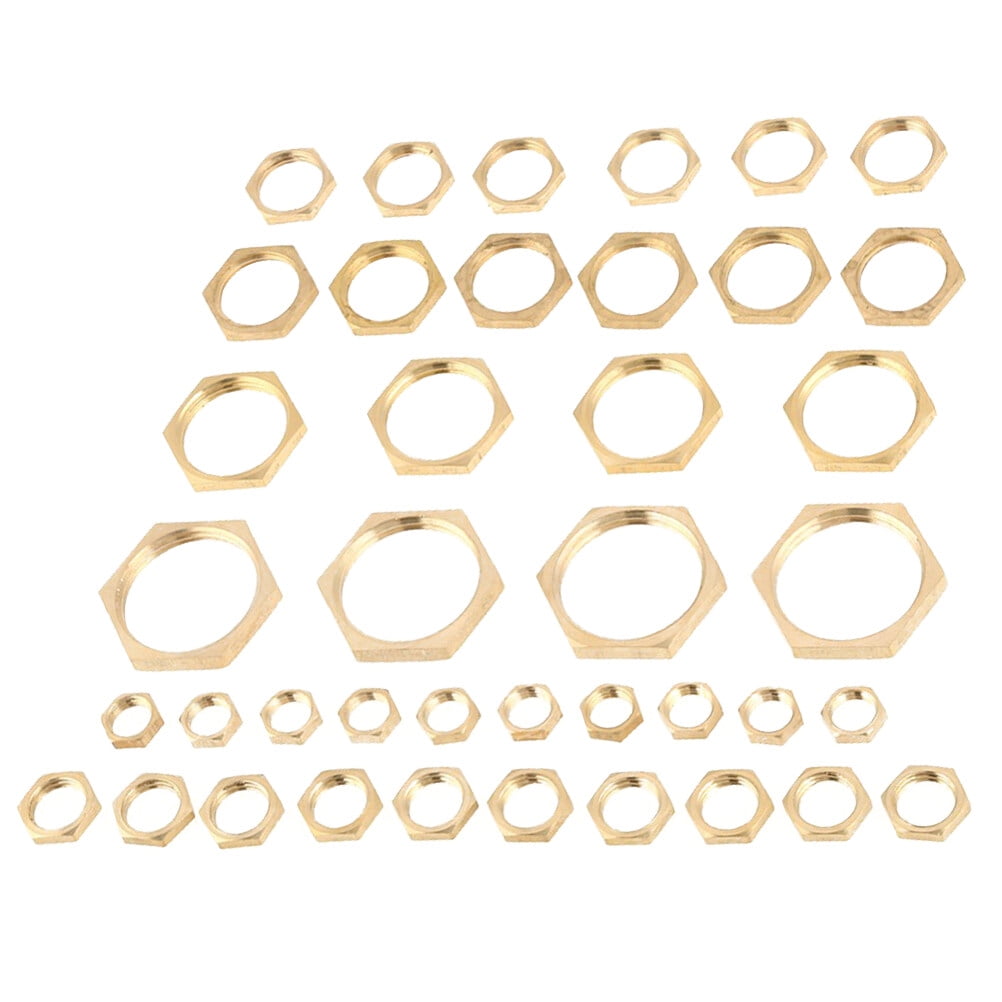 Raindrops Brass Lock Nut Set Screw for Fixing with Smooth Surface and ...