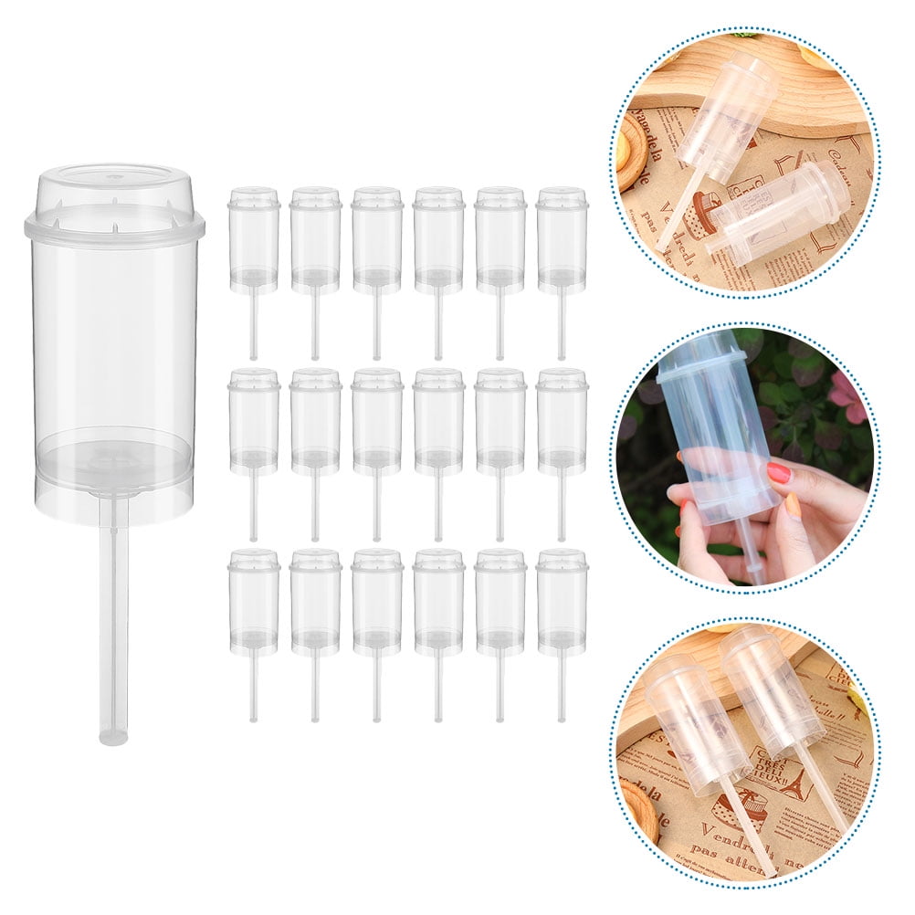 Raindrops 40pcs Reusable Clear Round Containers for Wedding Party ...