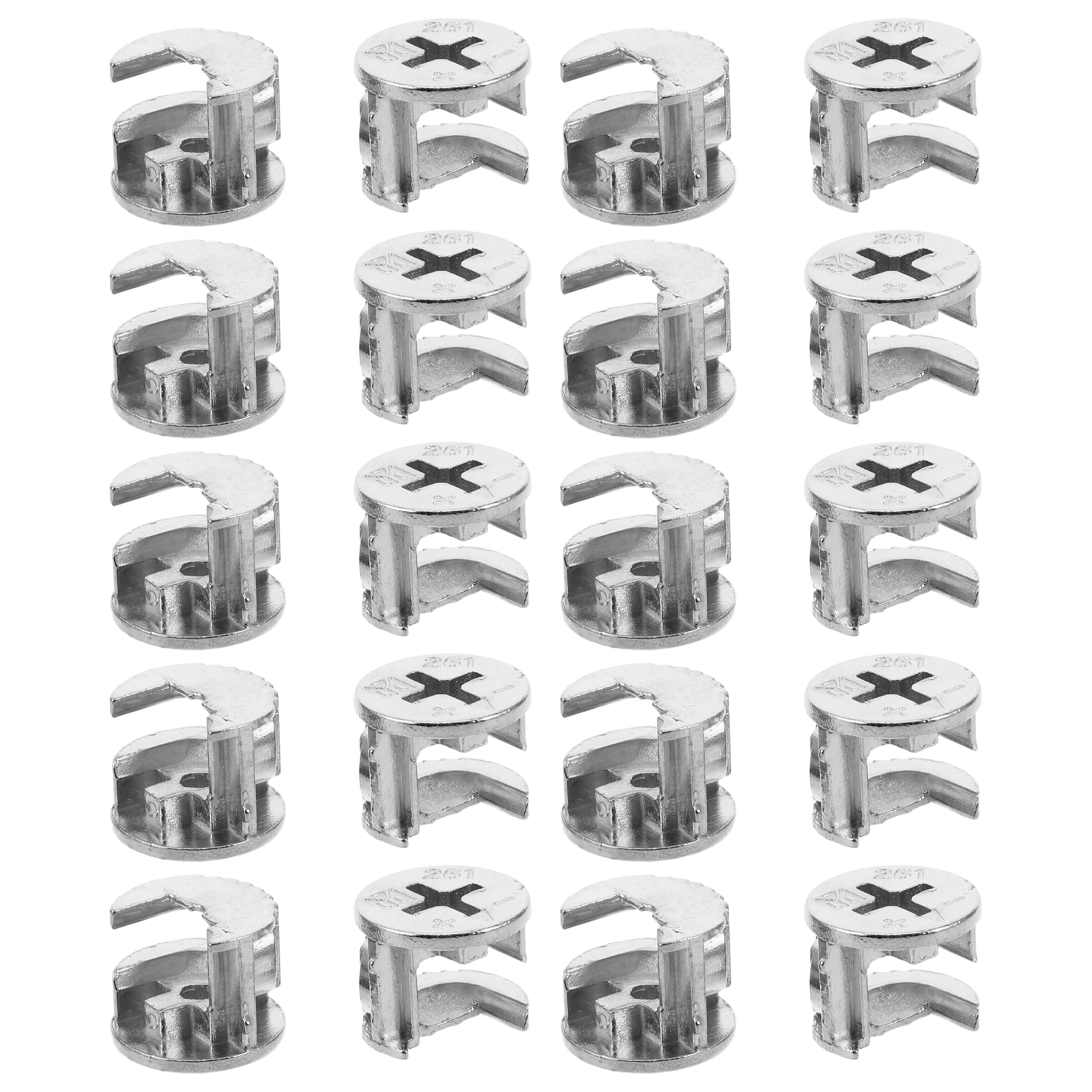 Raindrops 40pcs Furniture Cam Lock Nut Connectors Hardware Connection ...