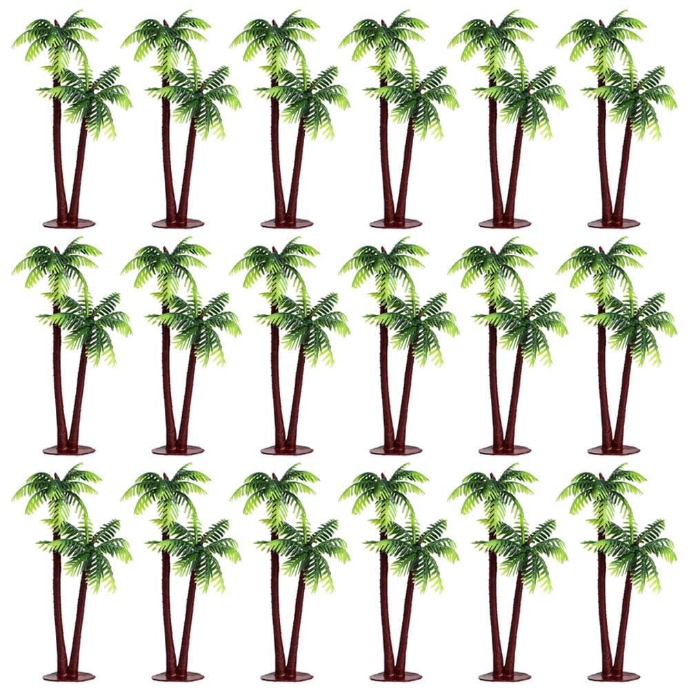 Raindrops 40pcs Mini Lifelike Coconuts Tree Model Props for Decoration ...