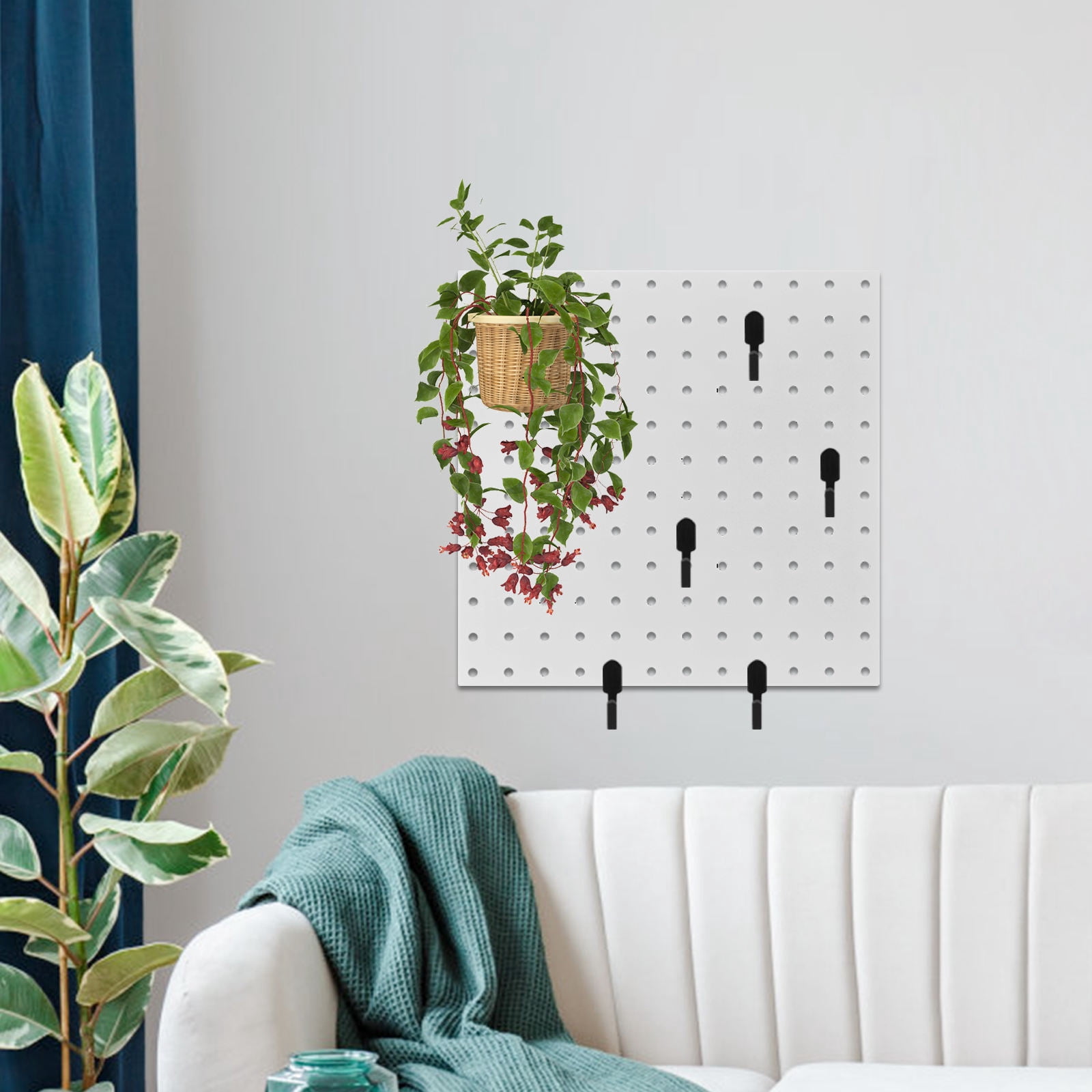 Raindrops 40pcs Single Pegboard Hooks Pegboard Drill Holder Peg Board ...