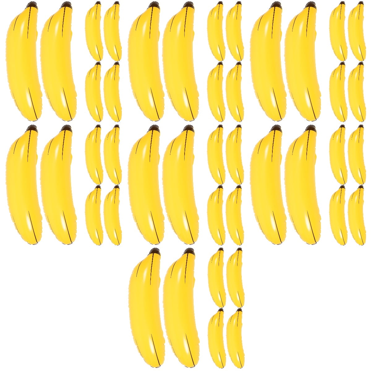 Raindrops 42 pcs Inflatable Banana PVC Toy Float Banana Props Toy ...