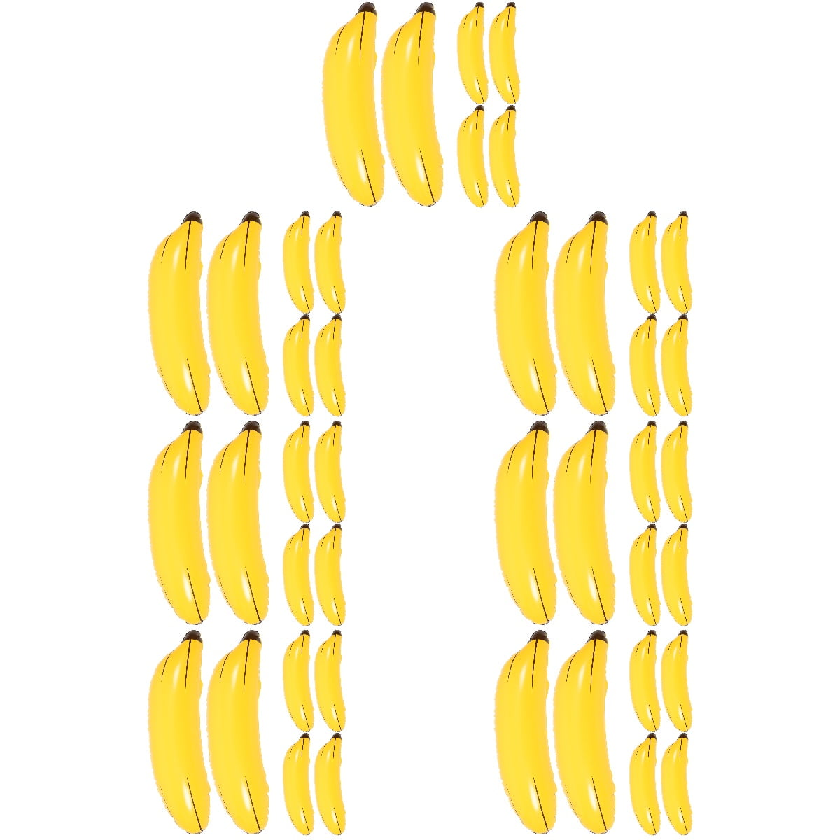 Raindrops 42 pcs Inflatable Banana PVC Toy Float Banana Props Toy ...