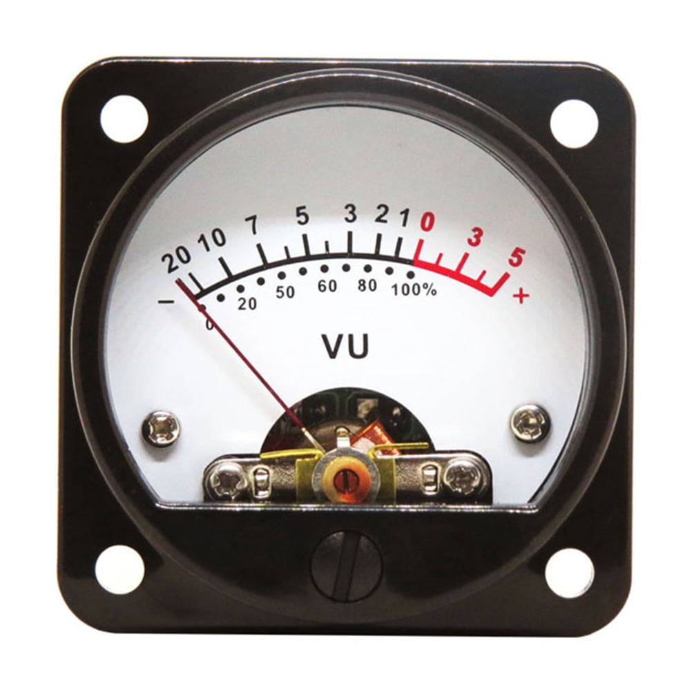 Raindrops 45 Mm VU Indicator Sound Level Meter Without Instrument Amp ...