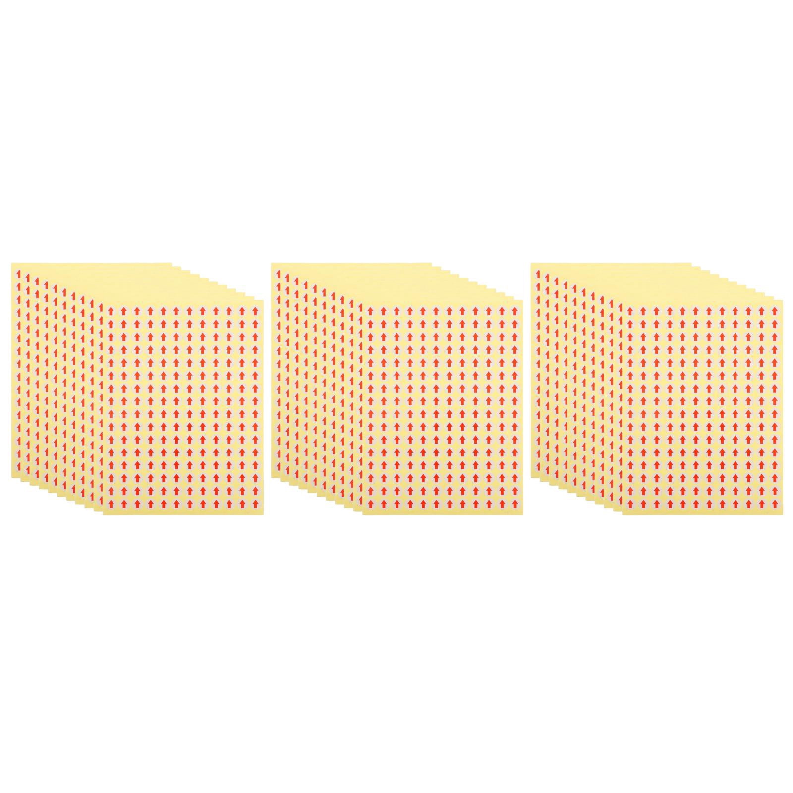 Raindrops 45 Sheets Arrow Pointer Stickers Daily Use Sticker Label ...