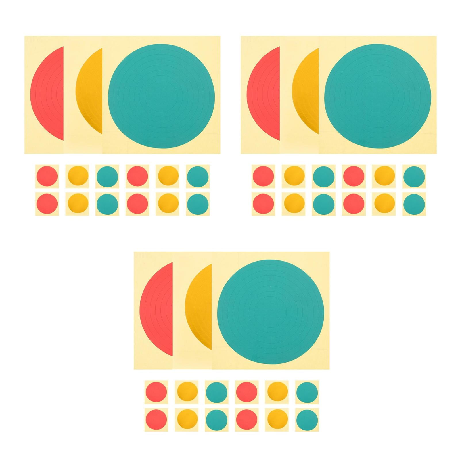 Raindrops 45 pcs Safety Stickers For Pressure Gauge Identification ...