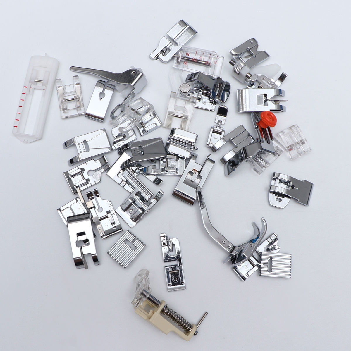 Raindrops 48Pcs Sewing Presser Foot Pack Assorted Color Fine Craft ...