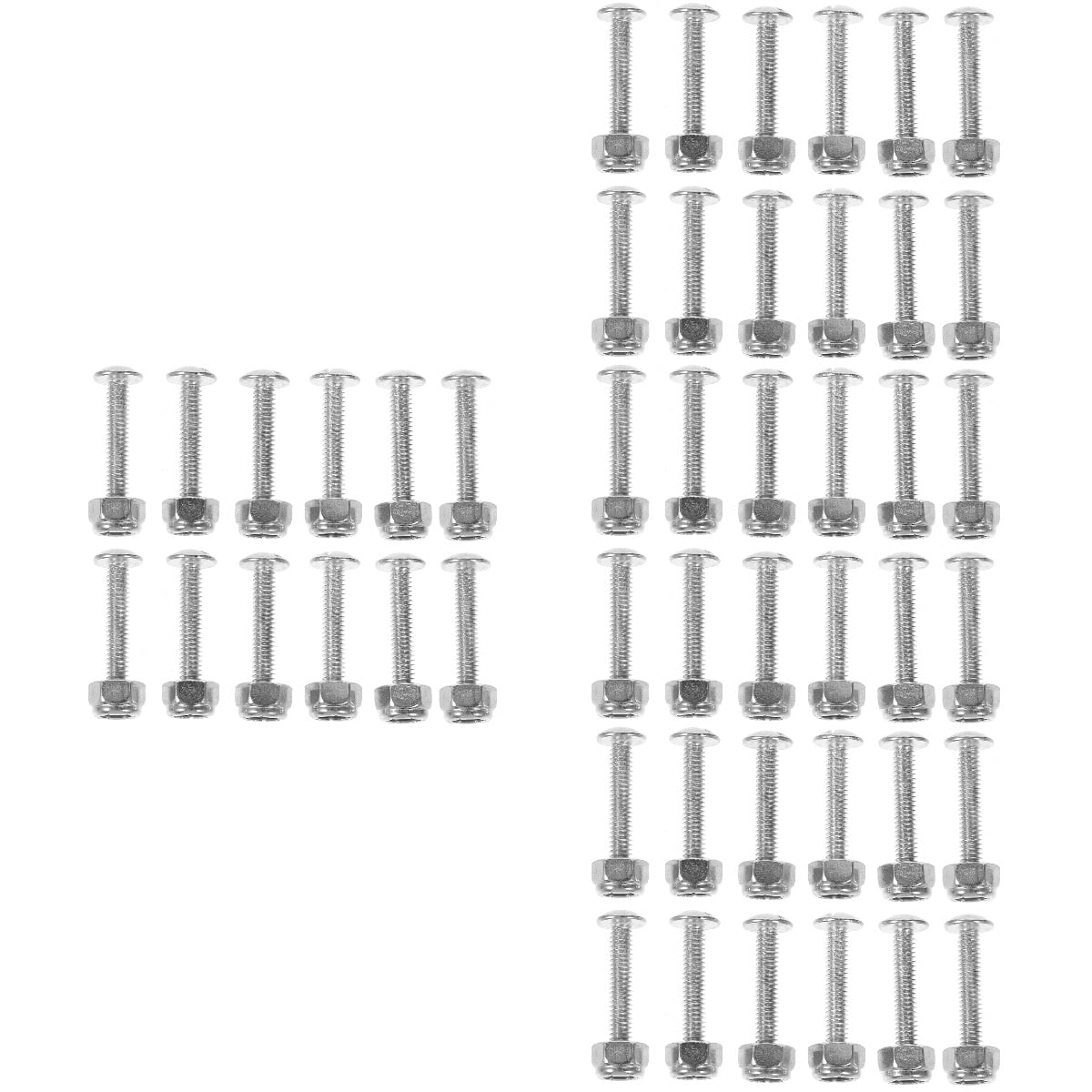 Raindrops 48 pcs Foosball Table Fixation Screw Metal Nut Screw Sturdy ...
