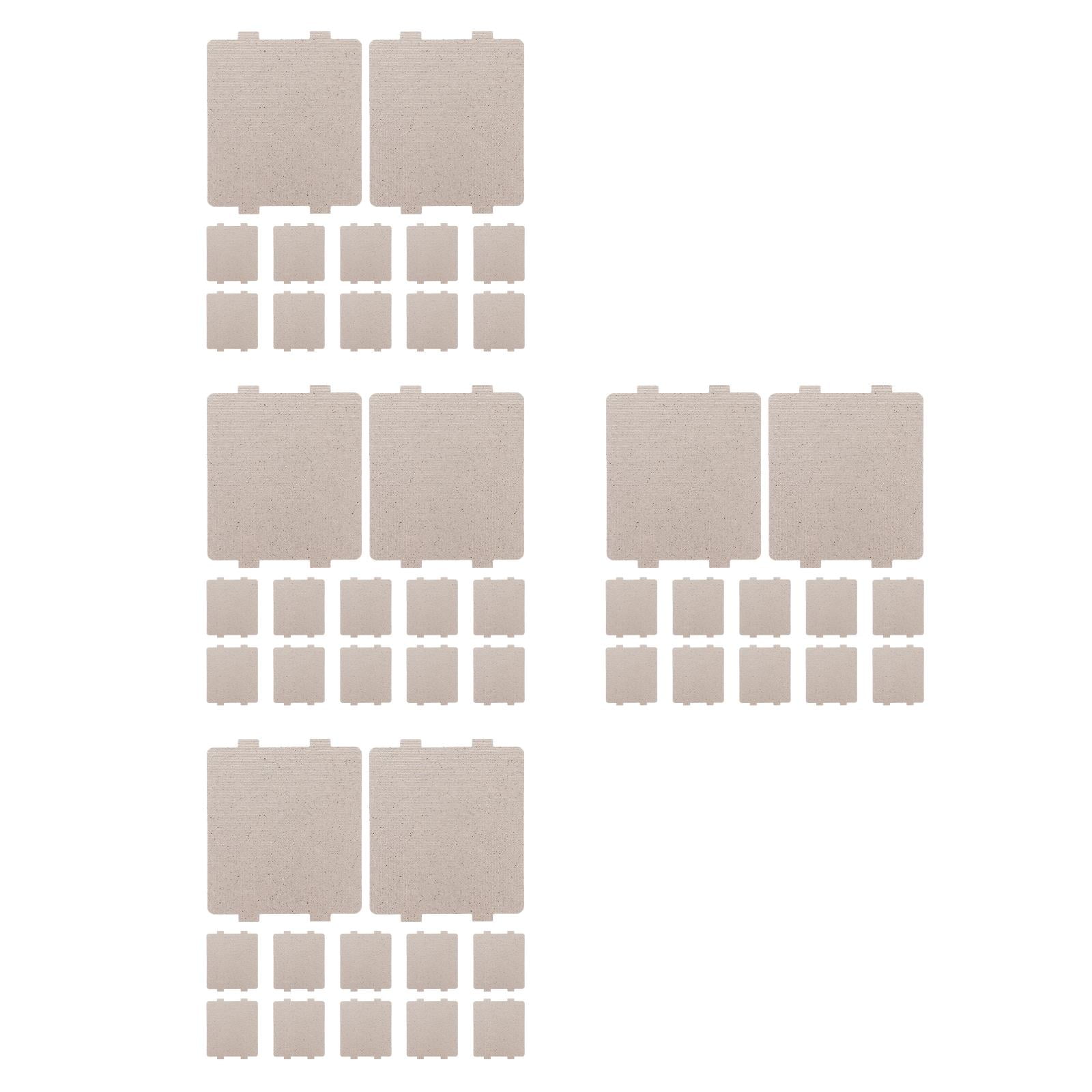 Raindrops 48 pcs Microwave Waveguide Cover Universal Mica Sheet Oven ...