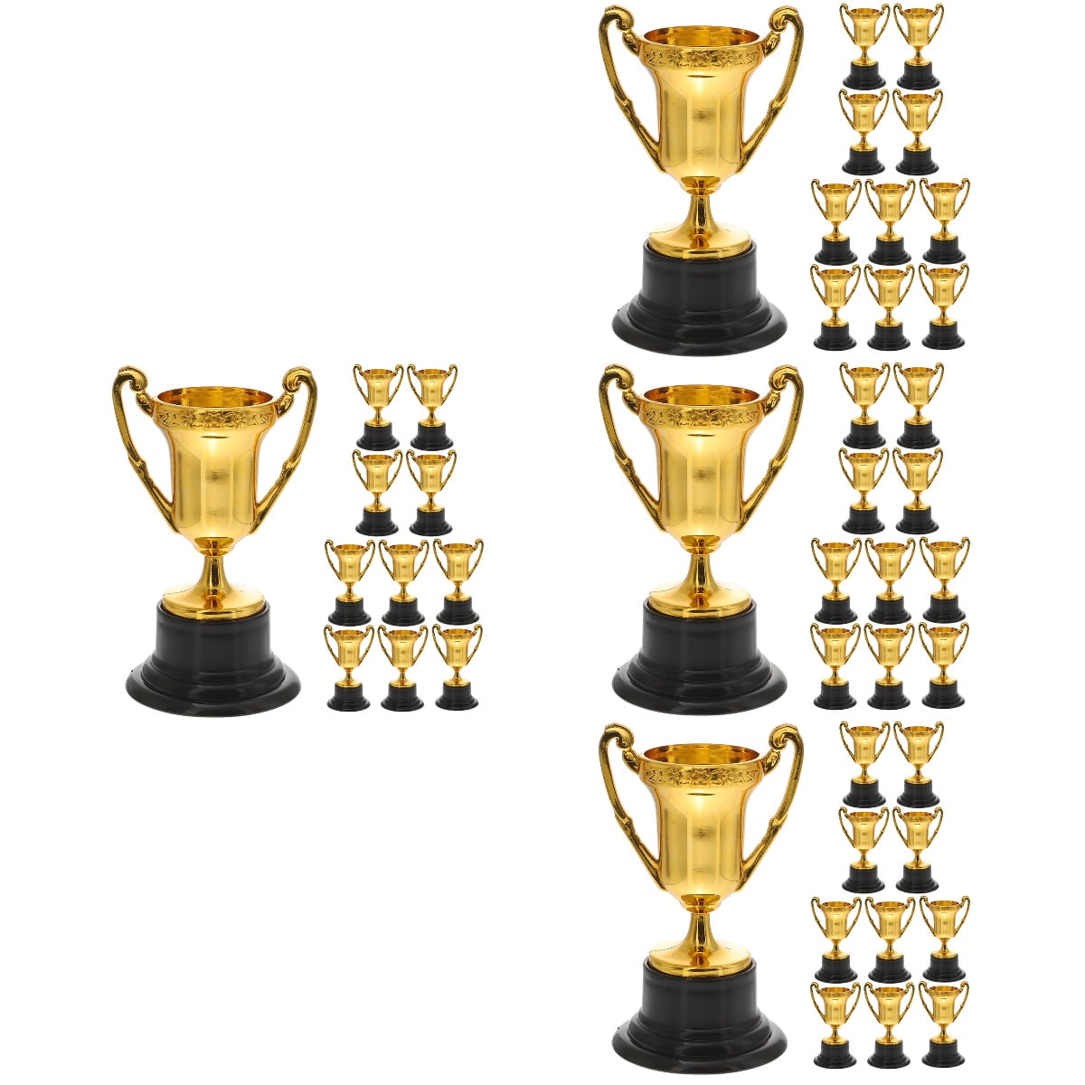 Raindrops 48 pcs Trophy Cup Party Competition Plastic Trophy Shaped ...
