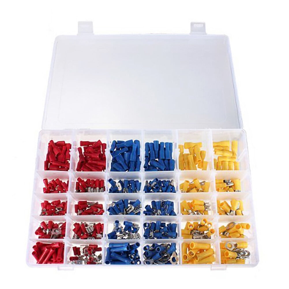 Raindrops 480Pcs Cold-Pressed Terminal Kit Wire Connectors with Box ...