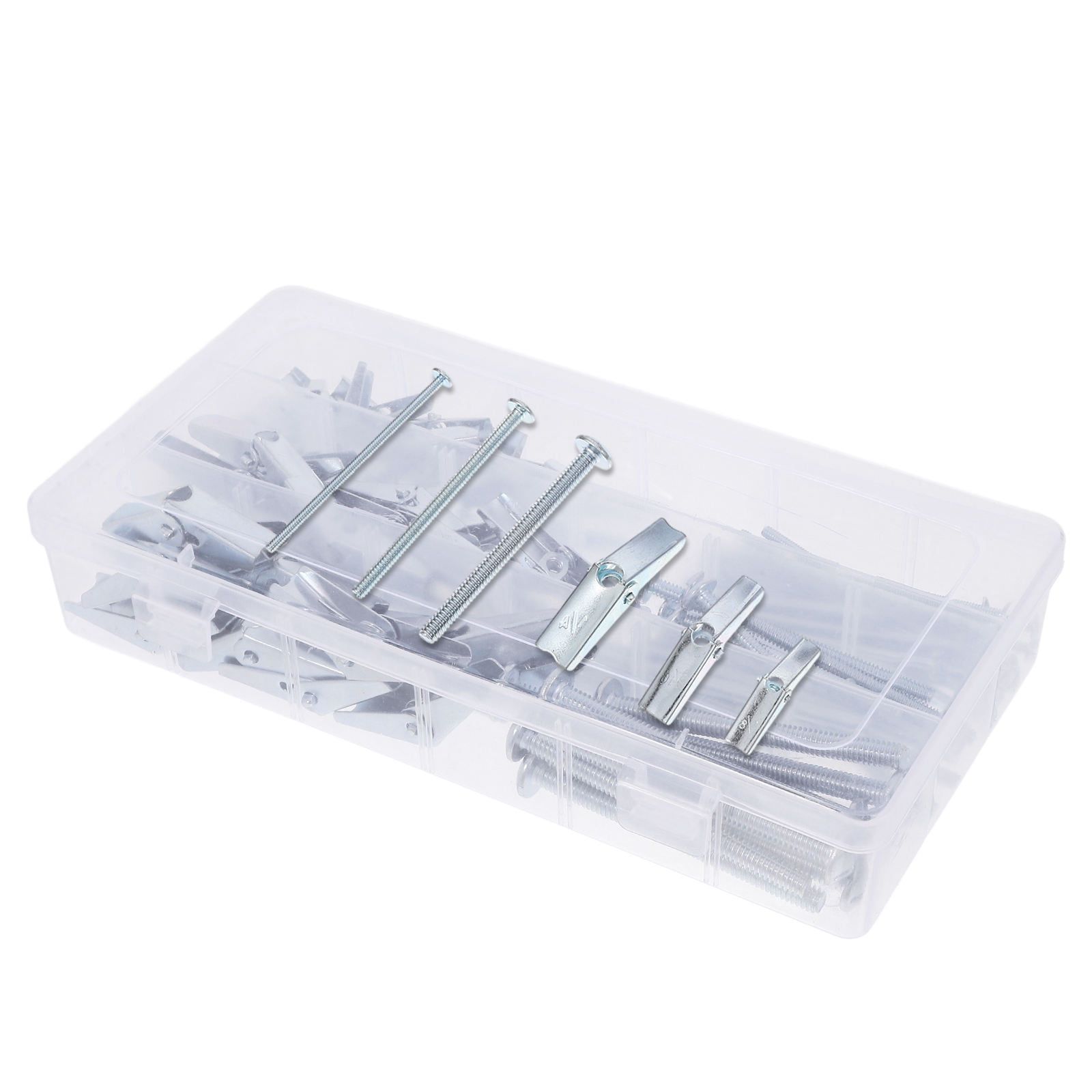 Raindrops 48PCS Toggle Bolts Wing Nut Set Drywall Anchors Toggle ...