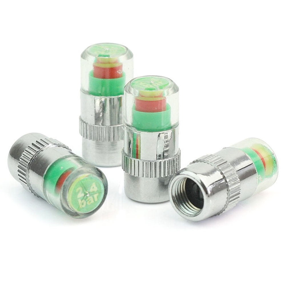 Raindrops 4Pcs Car Auto Tire Monitor Dust Pressure Indicator Sensor ...