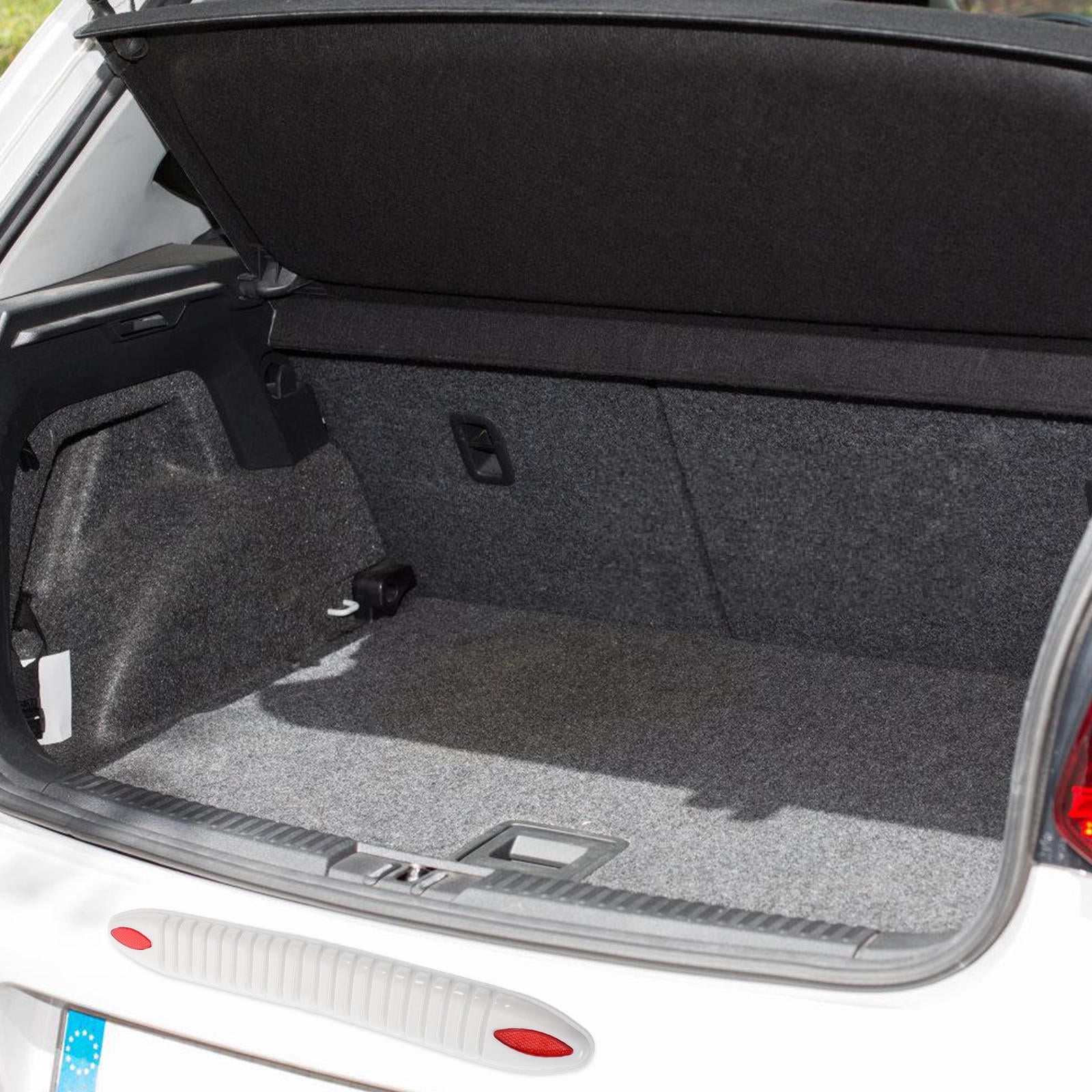 Raindrops Car Anti-Collision Bumper Stickers White 4Pcs 15.6X2.0X0.4In ...