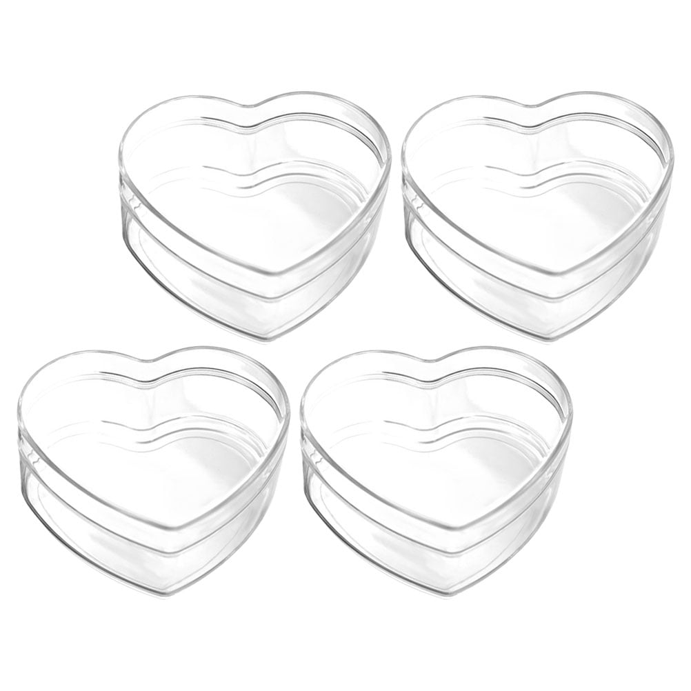 Raindrops 4Pcs Heart Gift Boxes Small Favor Boxes Candy Wrapping Boxes ...