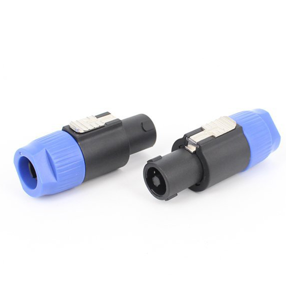Raindrops 4Pcs Loudspeaker Connectors Audio Connectors Four- Connector ...