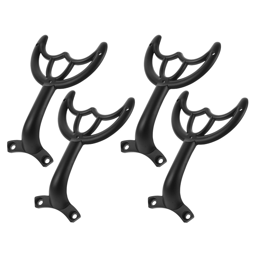 Raindrops Black Zinc Alloy Ceiling Fan Arms 4 Pieces Replacement Parts ...