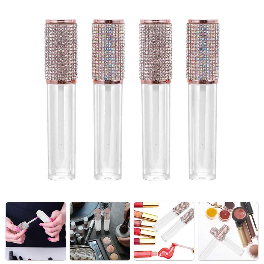 Raindrops 4Pcs Refill Empty Tubes Containers Abs Assorted Color ...