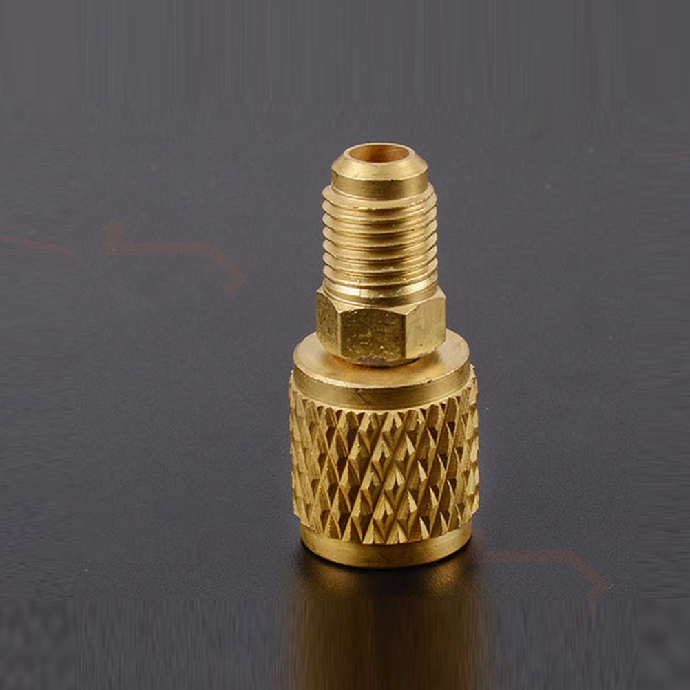 Raindrops 4Pcs Rubber Fittings Connection Golden Bent Adapter 2.51x0 ...
