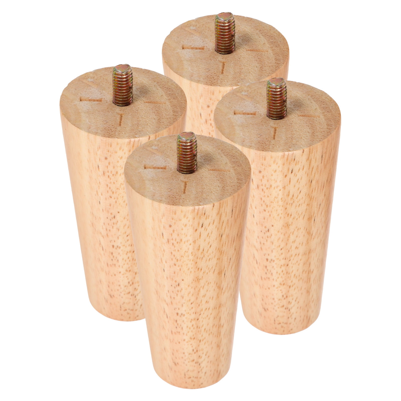 Raindrops 4Pcs Sleek Solid Wood Coffee Table Legs for Homeowners 3.9x1 ...