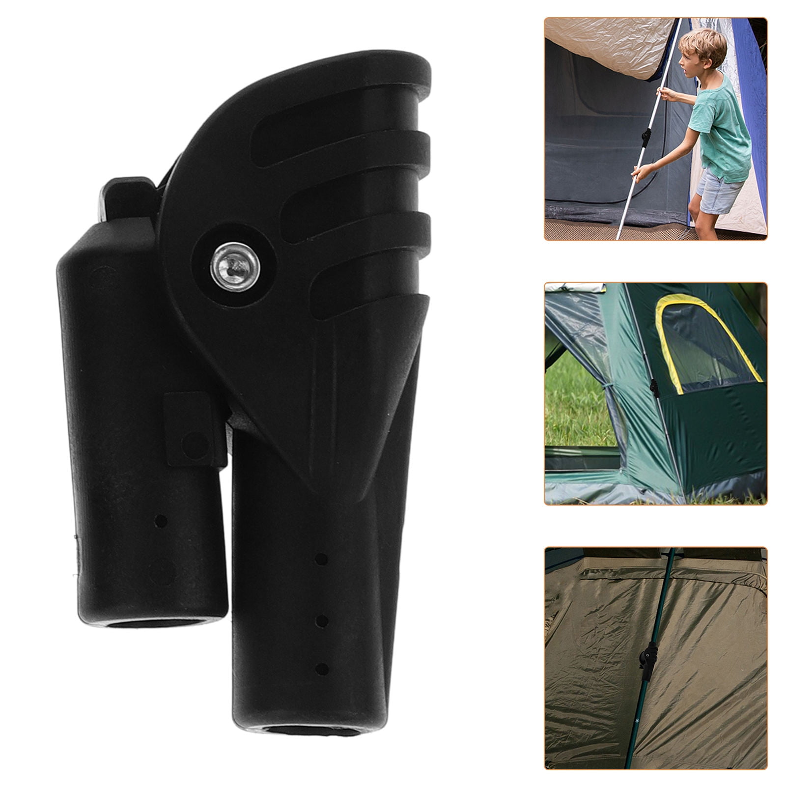 Raindrops 4Pcs Tent Support Joints Adjustable Angle Diy Tent Connector ...