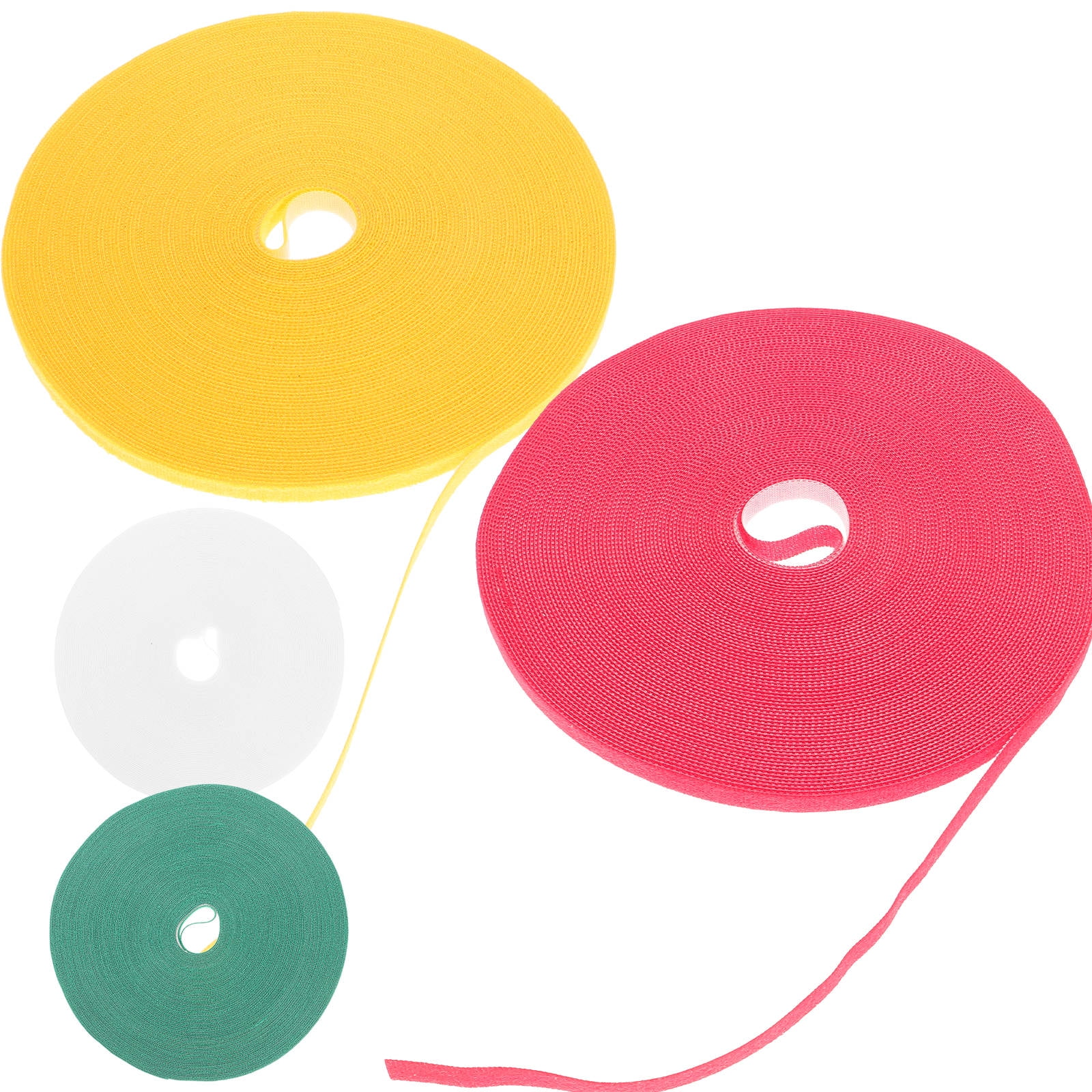 Raindrops 4Pcs White Cable Management Straps for Electronics Cables ...