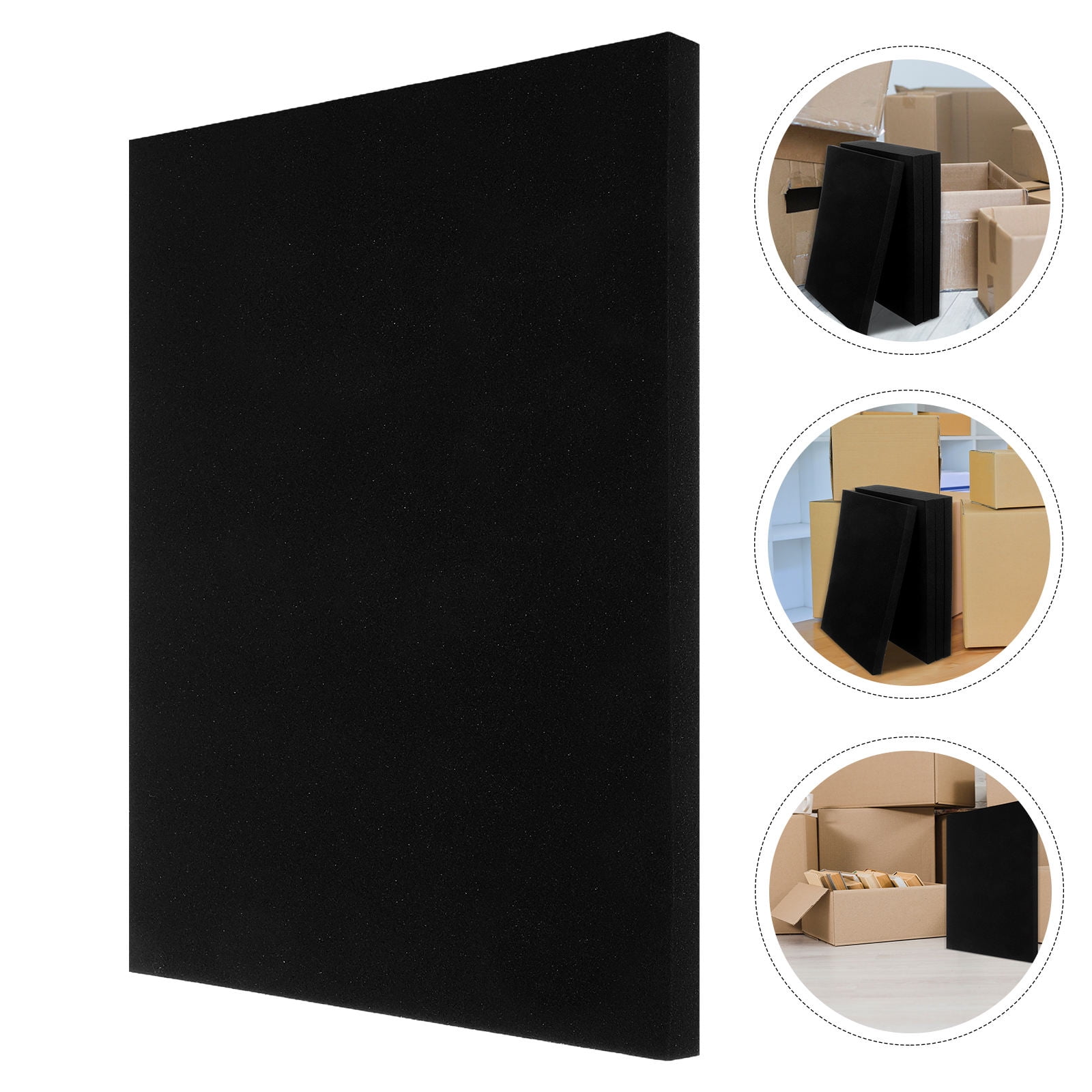 Raindrops 4Set Black Foam Blocks Packaging Filler for Shipping and ...