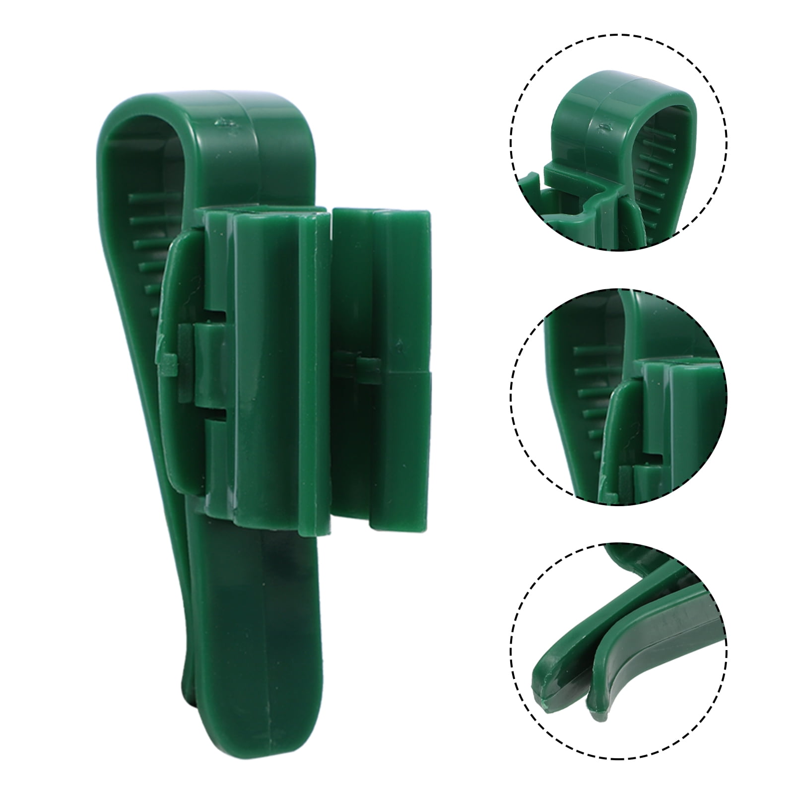Raindrops 4Set Green Plastic Fish Tank Clips for Aquarium Hose and Pipe ...