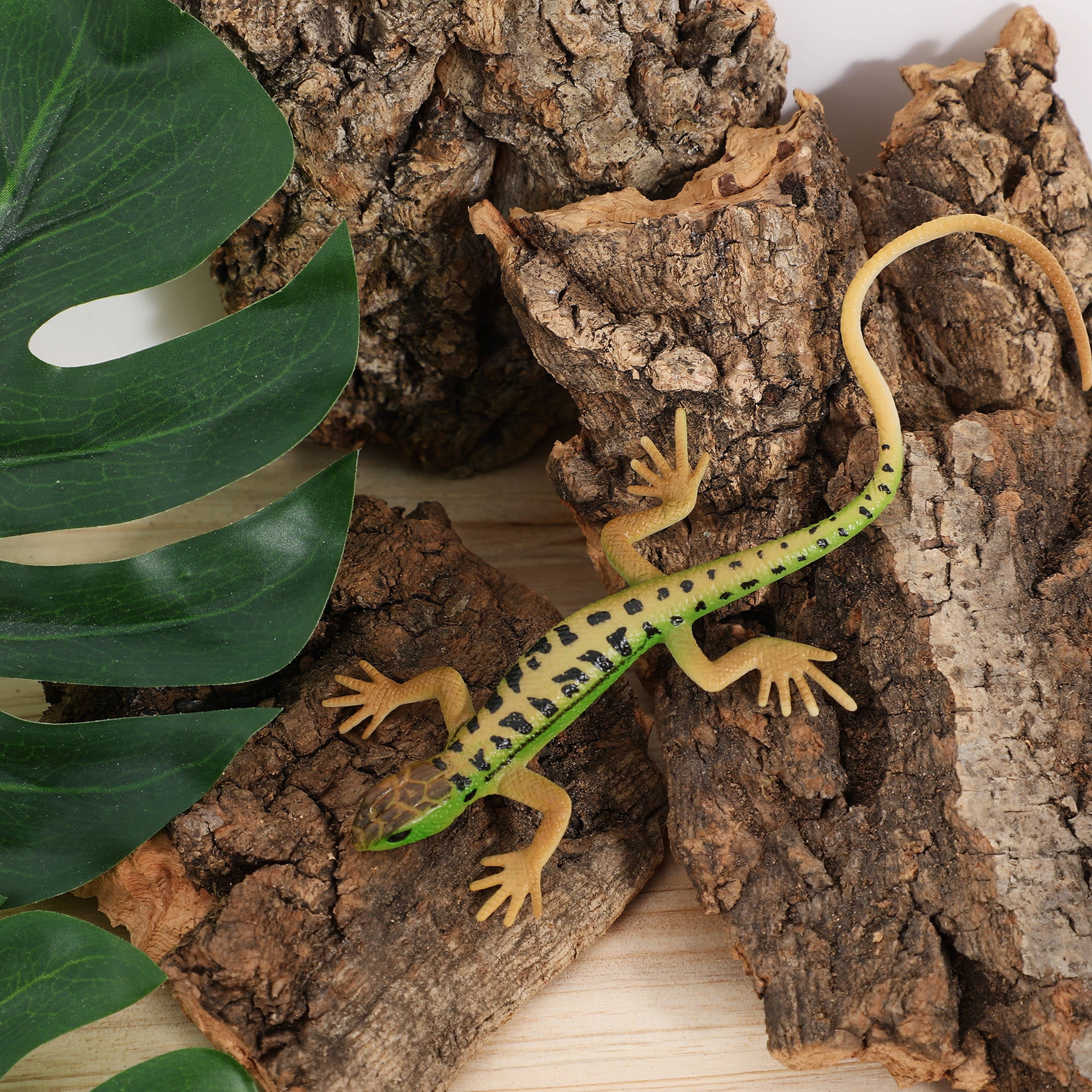 Raindrops 4Set Tree Bark Decor Light Brown Irregular Shape for Turtle ...