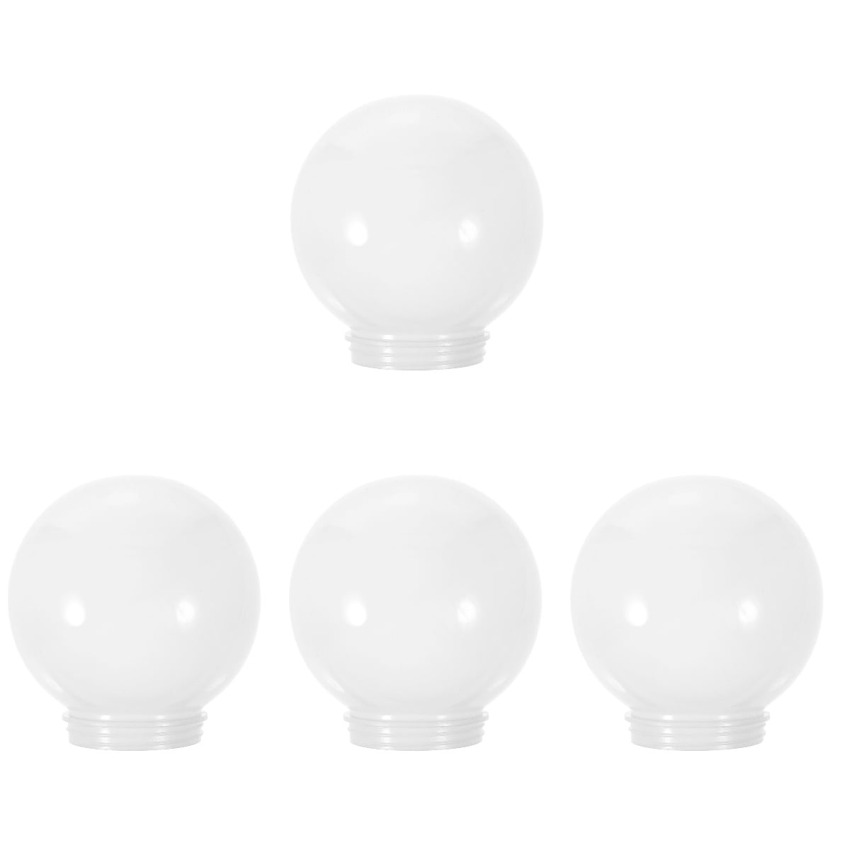Raindrops 4pcs Acrylic Lampshade Outdoor Lamp Cover Screw Thread Street ...