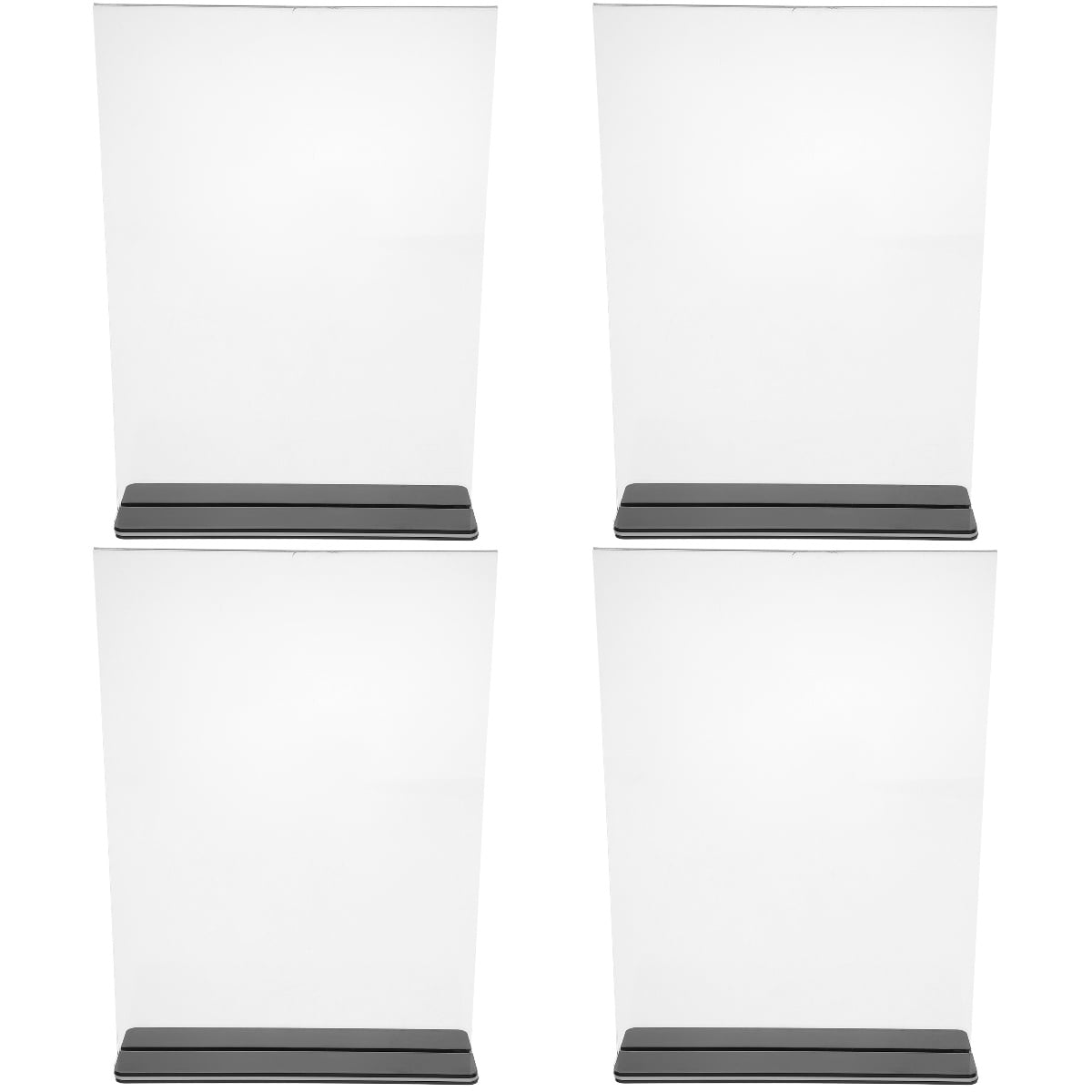 Raindrops 4pcs Acrylic Sign Holder A4 Size Price Tag Holder Menu ...