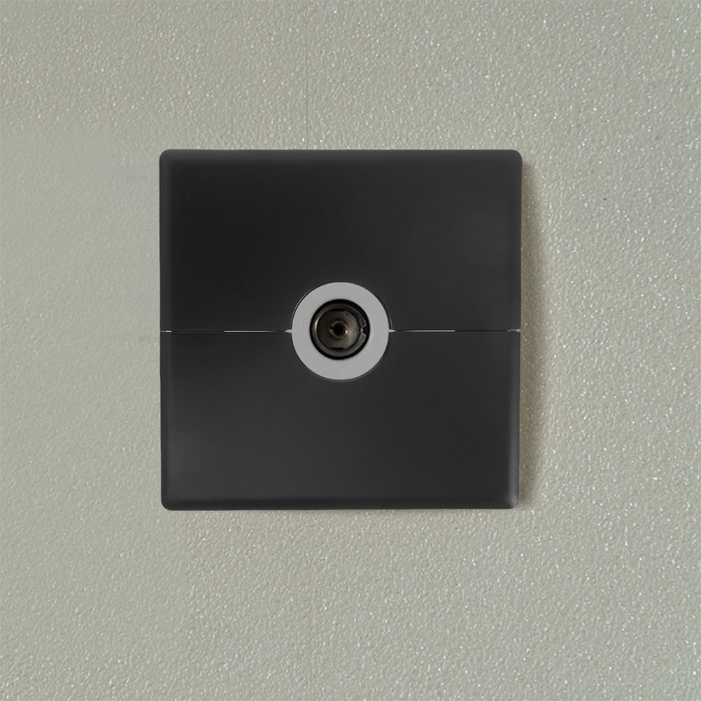 Raindrops 4pcs Adhesive Wall Plate With Cable Pass Through Outlet Cover ...