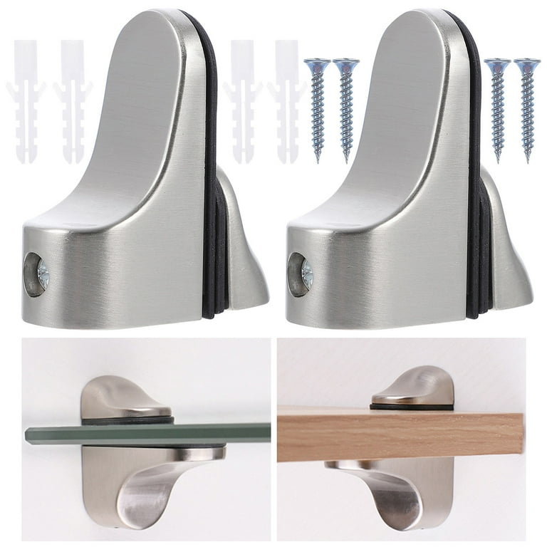 Glass Wall Mount Shelf Brackets Kalabrone Glass Shelf Wall Mount