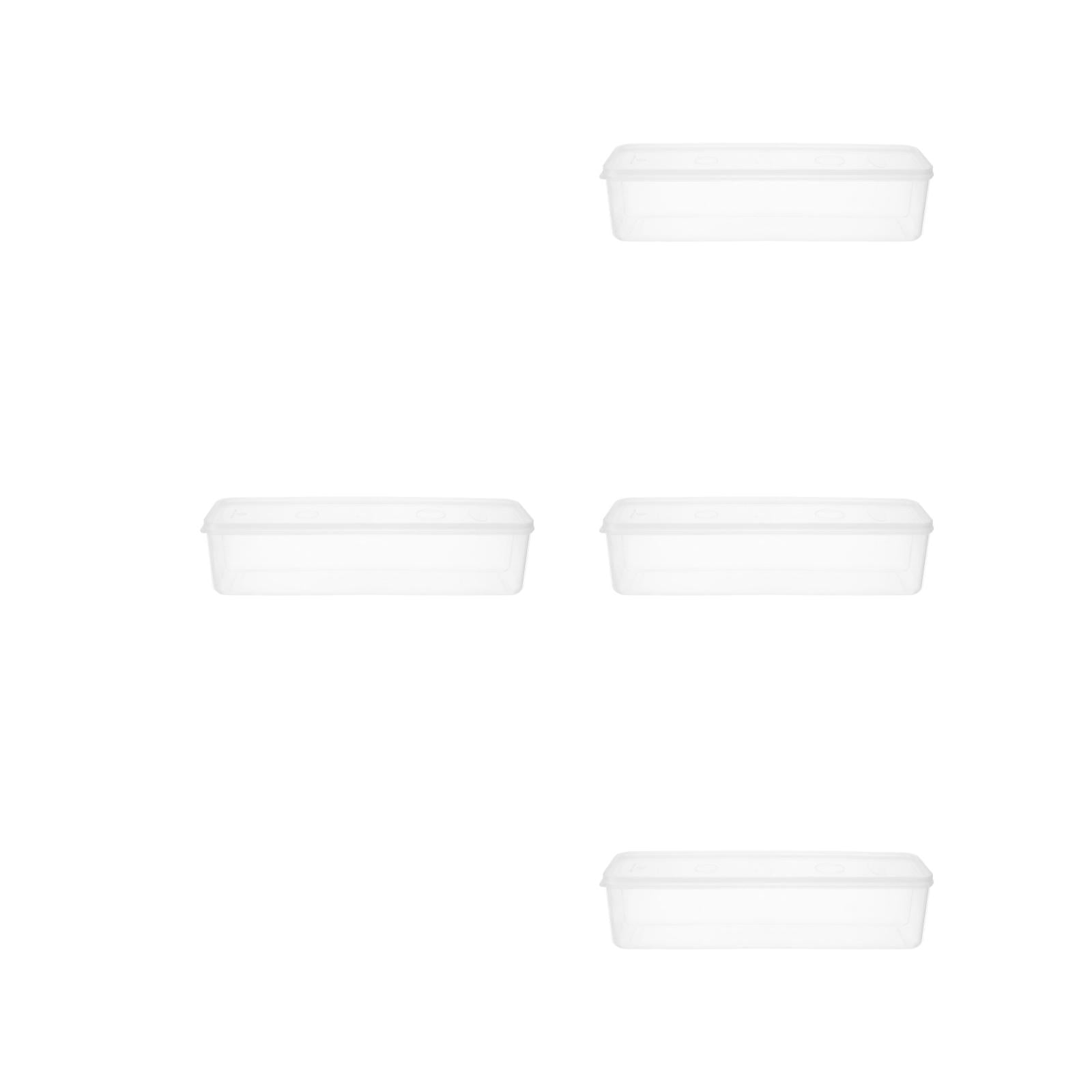 Raindrops 4pcs Airtight Fridge Crisper Container For Scallions Cilantro ...