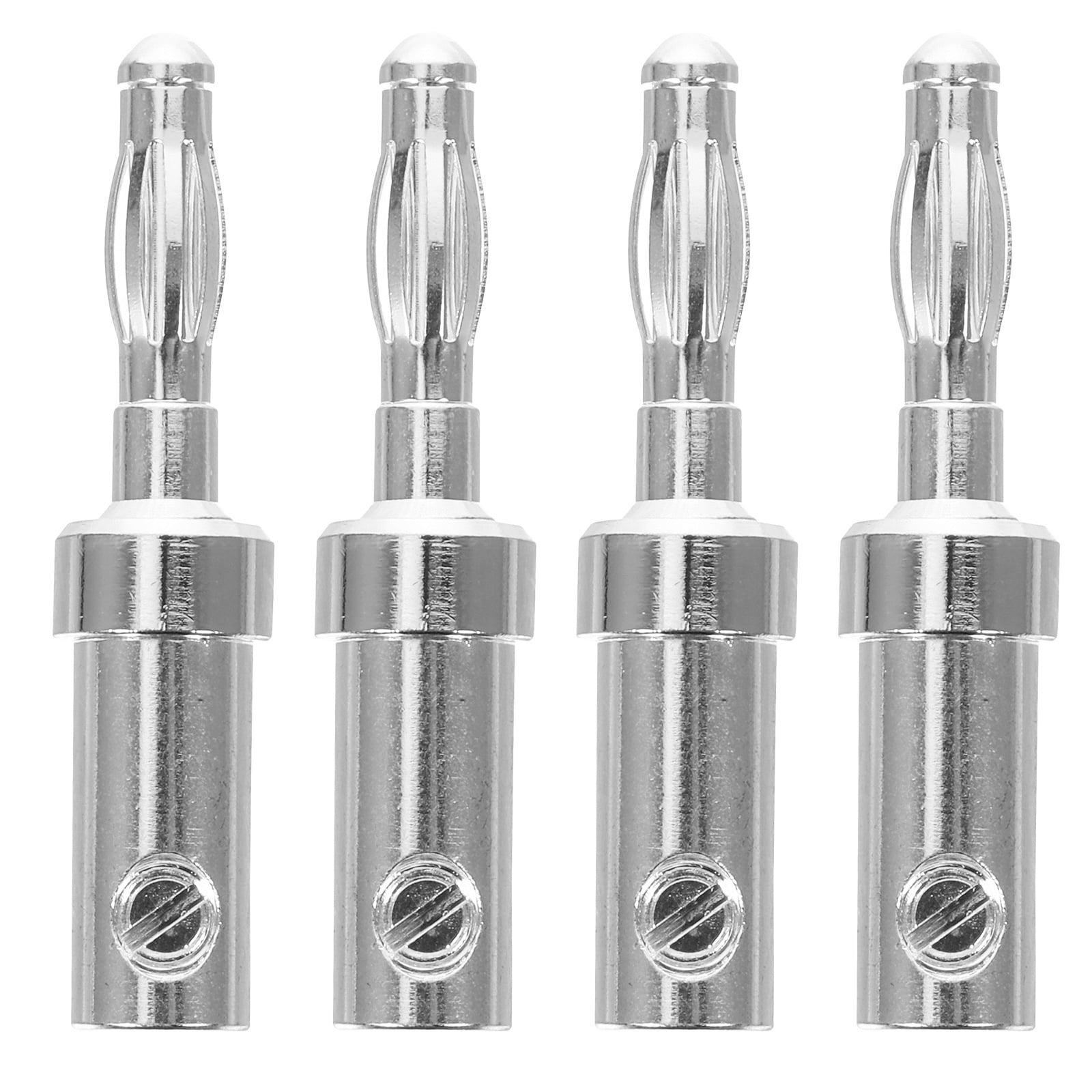 Raindrops 4pcs Banana Plug Connector For Amplifier Sound System 4mm ...