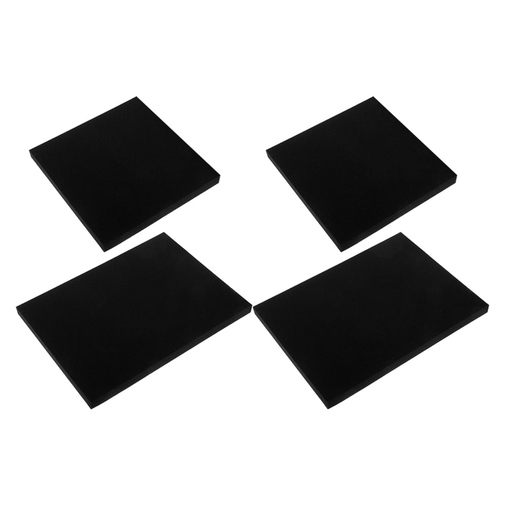 Raindrops 4pcs Black Foam Padding Sheets Shipping Grid Insert Box ...