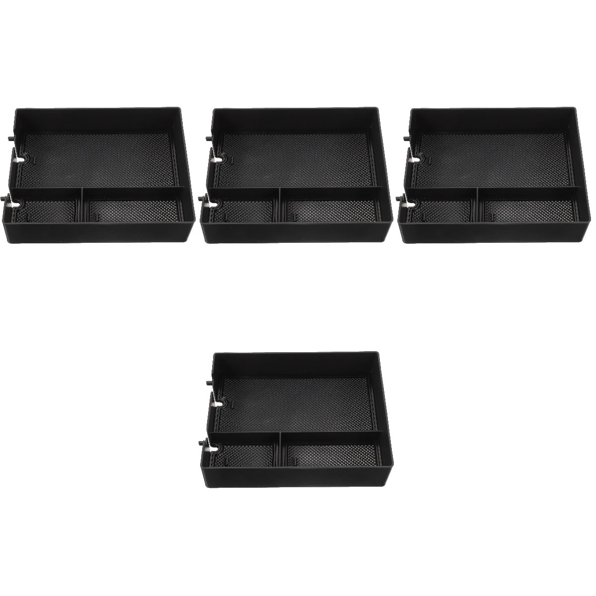 Raindrops 4pcs Car Central Center Console Organizer Insert Tray Car ...