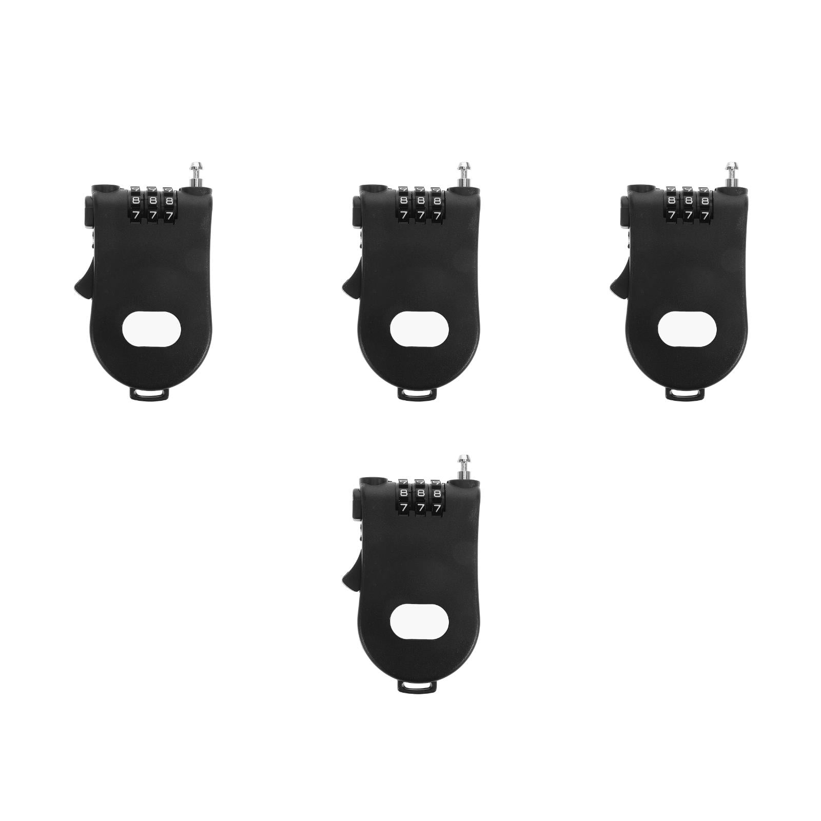 Raindrops Worgeous 4pcs Steel Cable Lock with Digital Tumbler ...