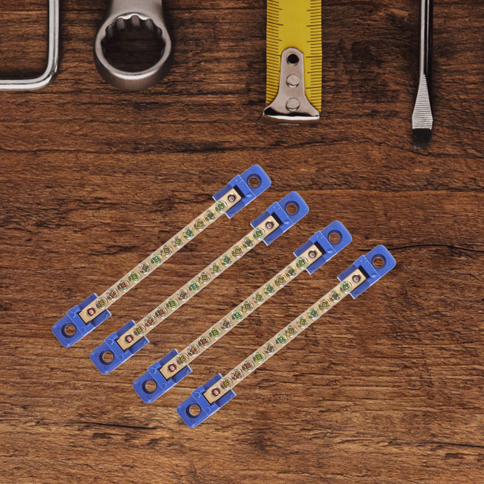 Raindrops 4pcs Copper Ground Bar Terminal Block With Base For ...