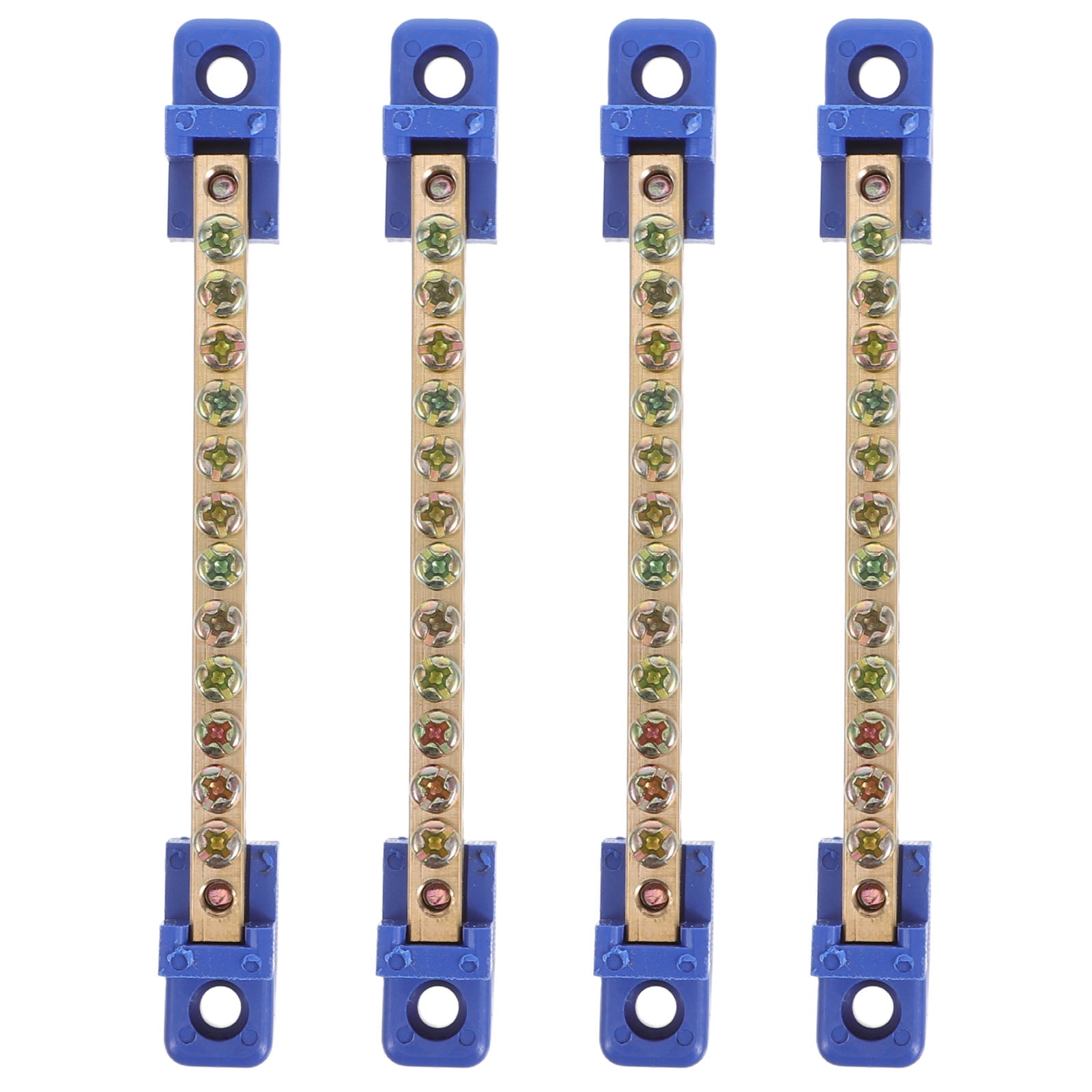 Raindrops 4pcs Copper Ground Bar Terminal Block With Base For ...