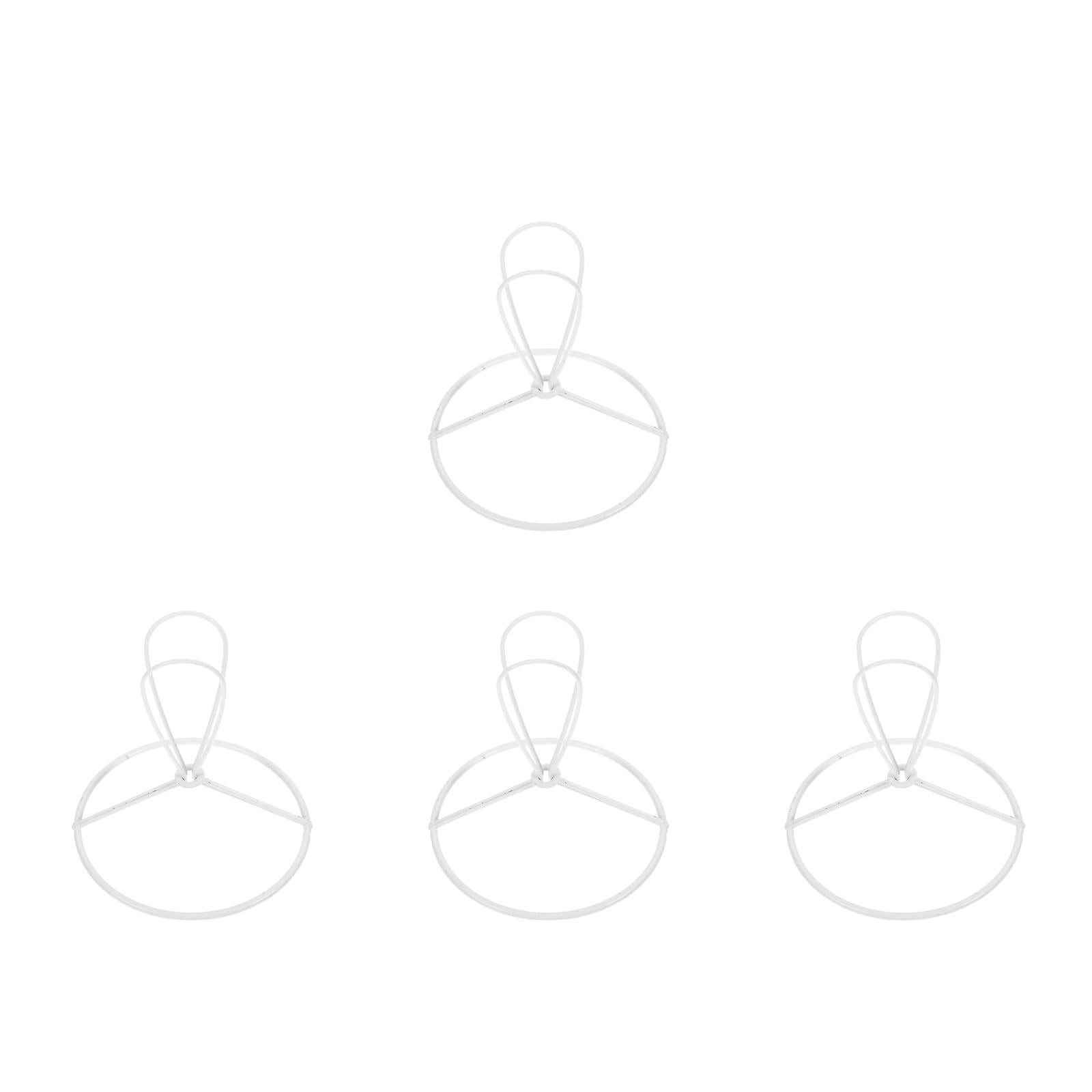 Raindrops 4pcs DIY Chandelier Lampshade Frame for Ceiling Light ...