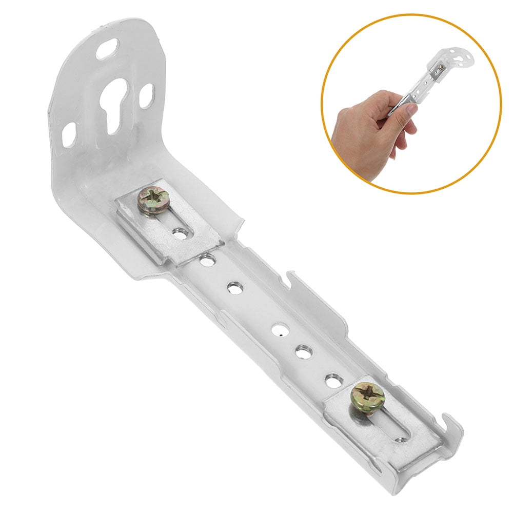 Raindrops 4pcs Double Curtain Track Wall Mount Brackets Heavy Duty ...