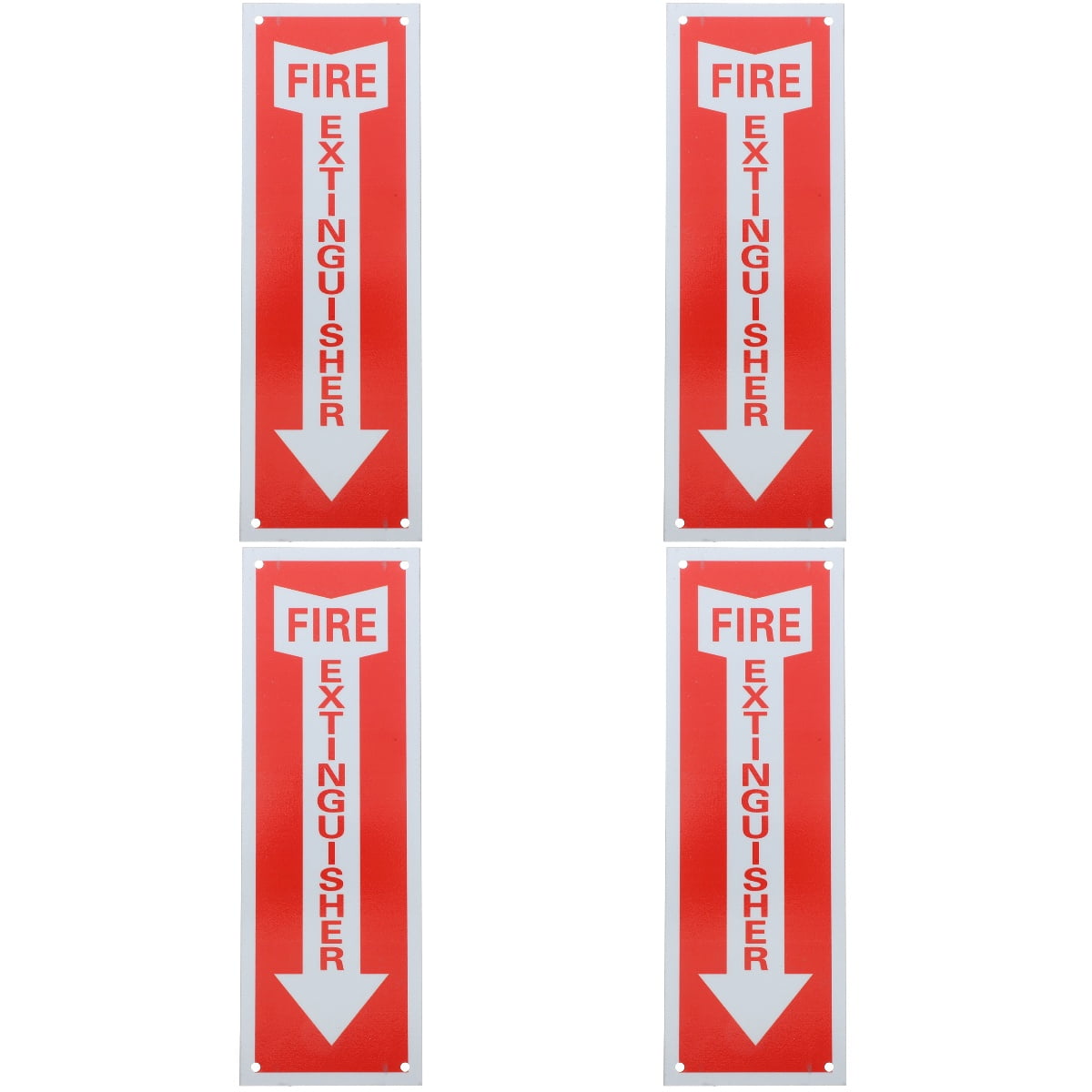 Raindrops 4pcs Fire Extinguisher Sign Office Fire Extinguisher Sign ...