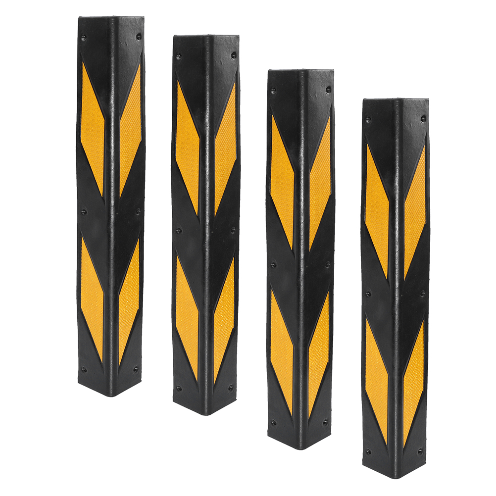 Raindrops 4pcs Garage Wall Protector Reflective Corner Guard Garage ...